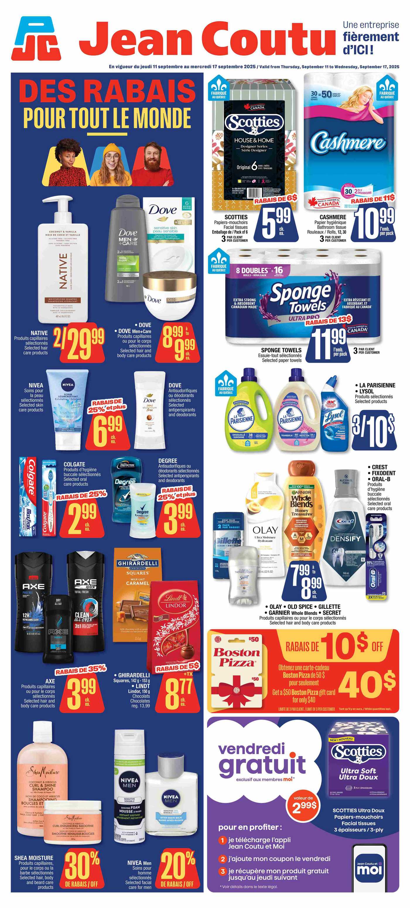 Jean Coutu Flyer September 11 to 17