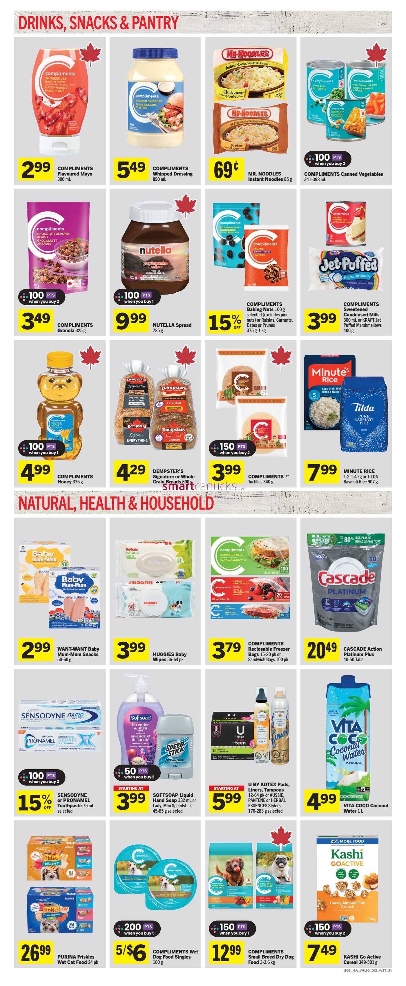 IGA (West) Flyer September 11 to 17