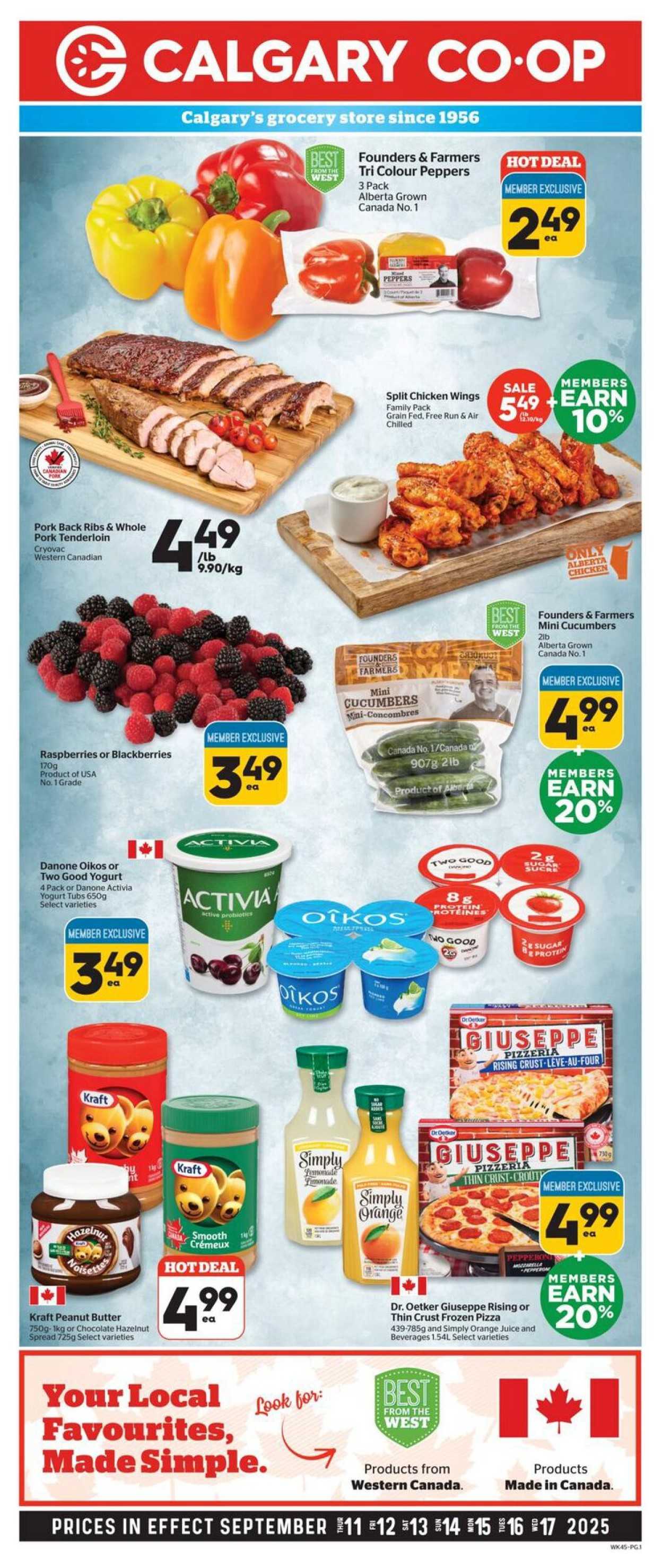 Calgary Co-op Flyer September 11 to 17