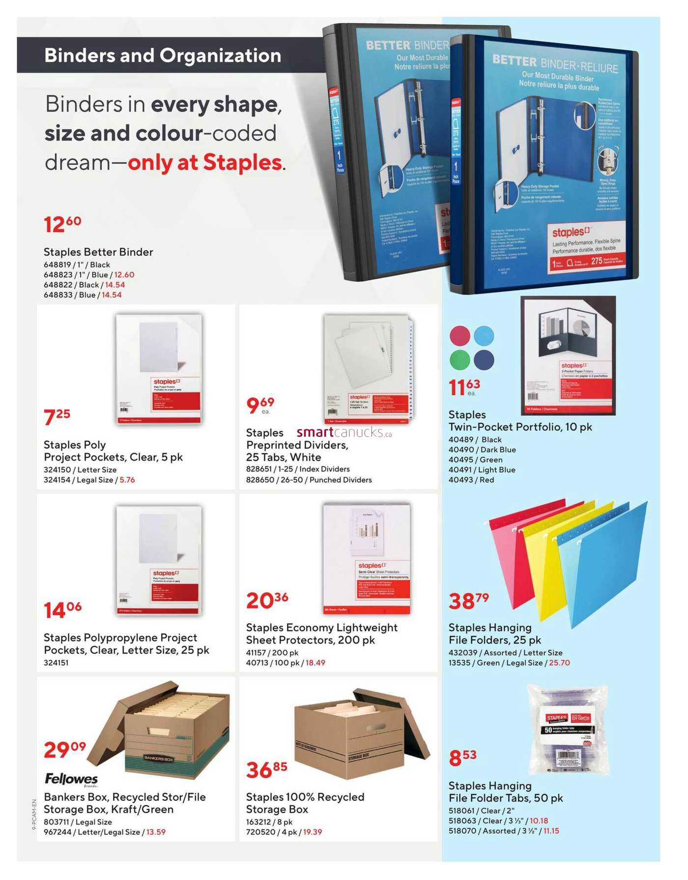 Staples Preferred Flyer September 5 to 18
