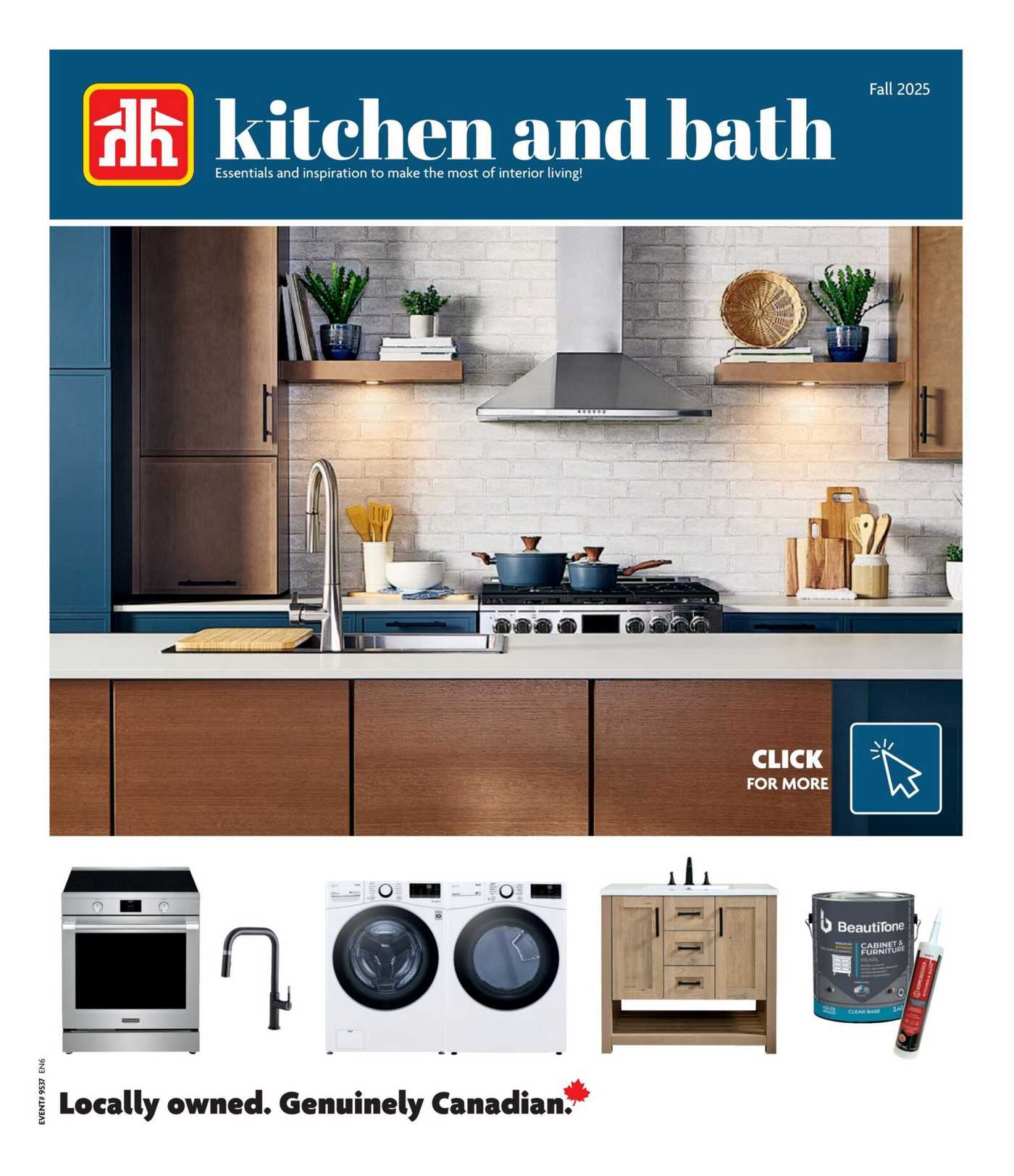 Home Hardware (ON) Kitchen and Bath Catalogue September 11 to December 3