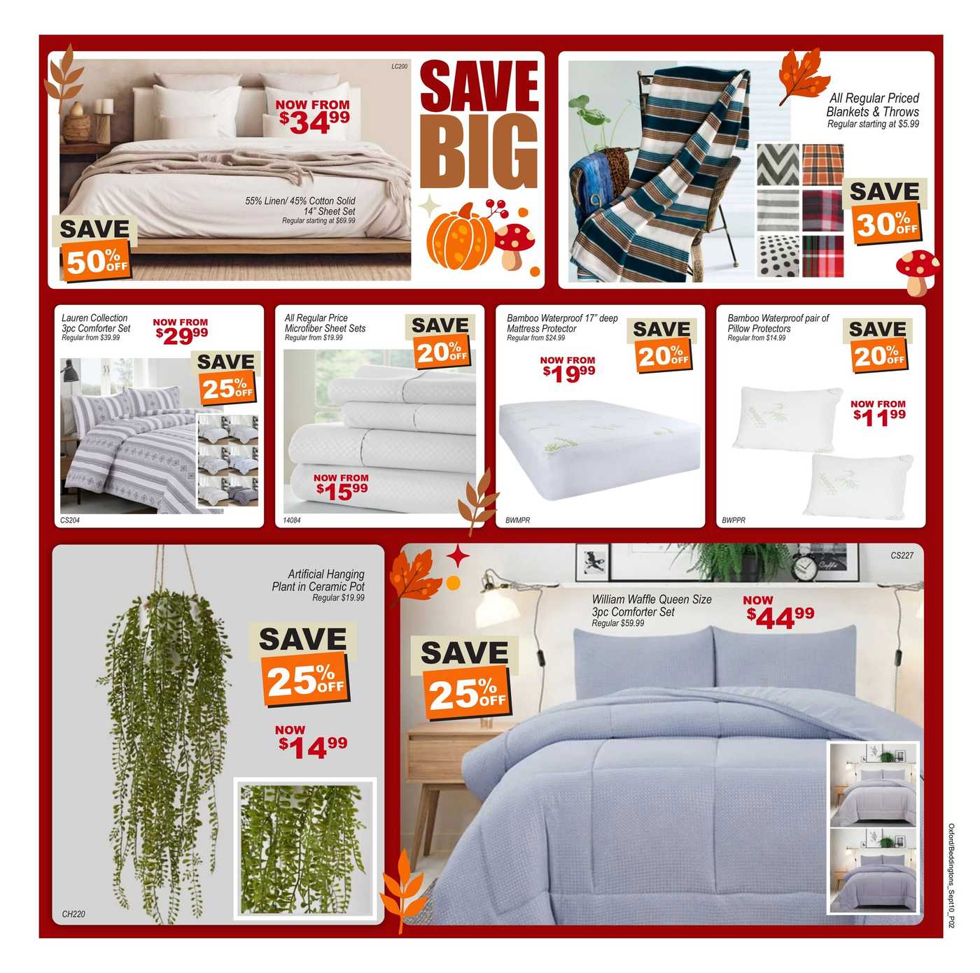 Beddington's Flyer September 10 to October 14
