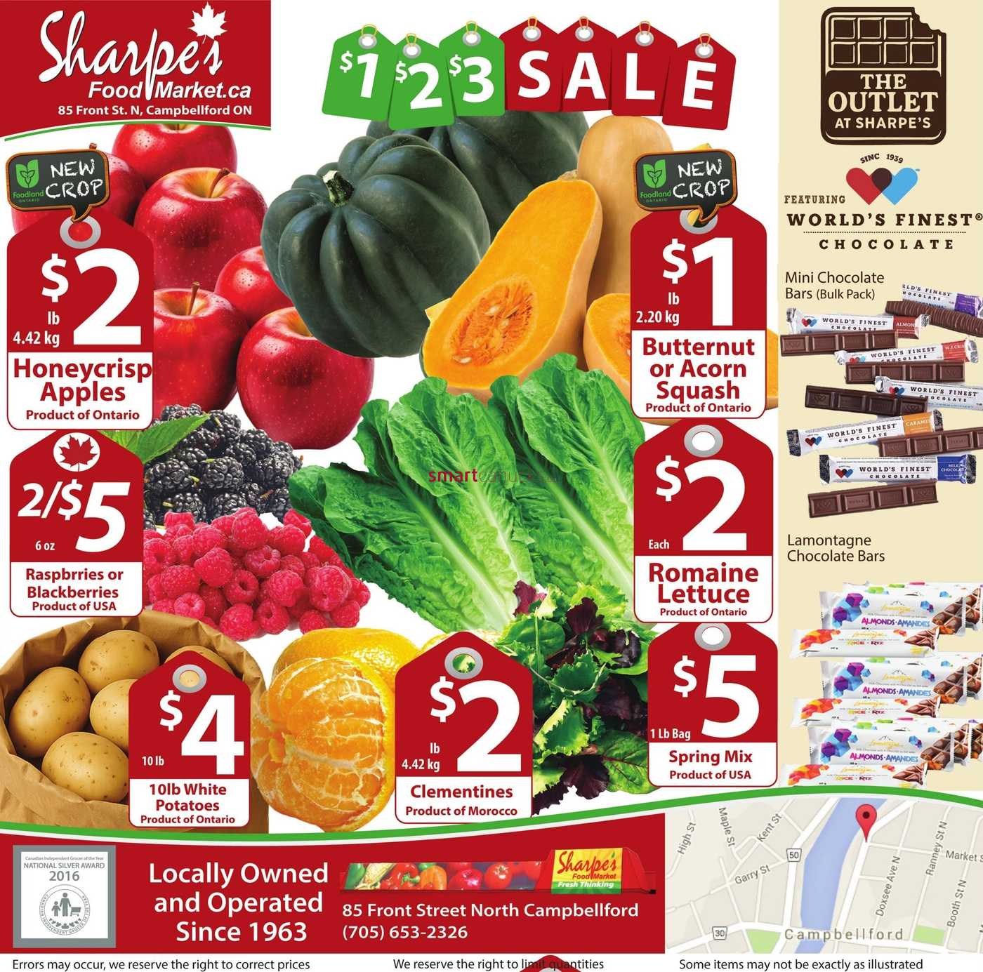 Sharpe's Food Market Flyer September 11 to 17