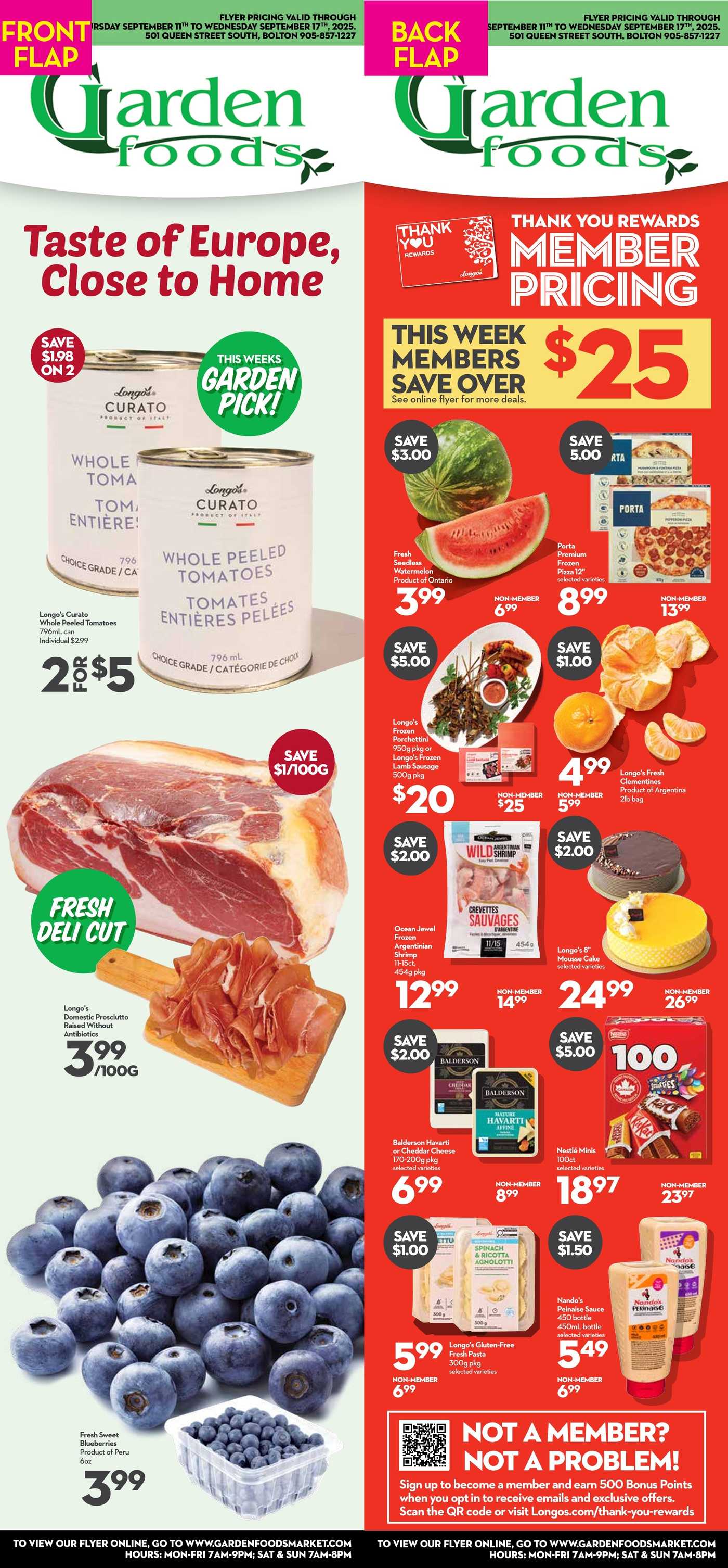 Garden Foods Flyer September 11 to 17