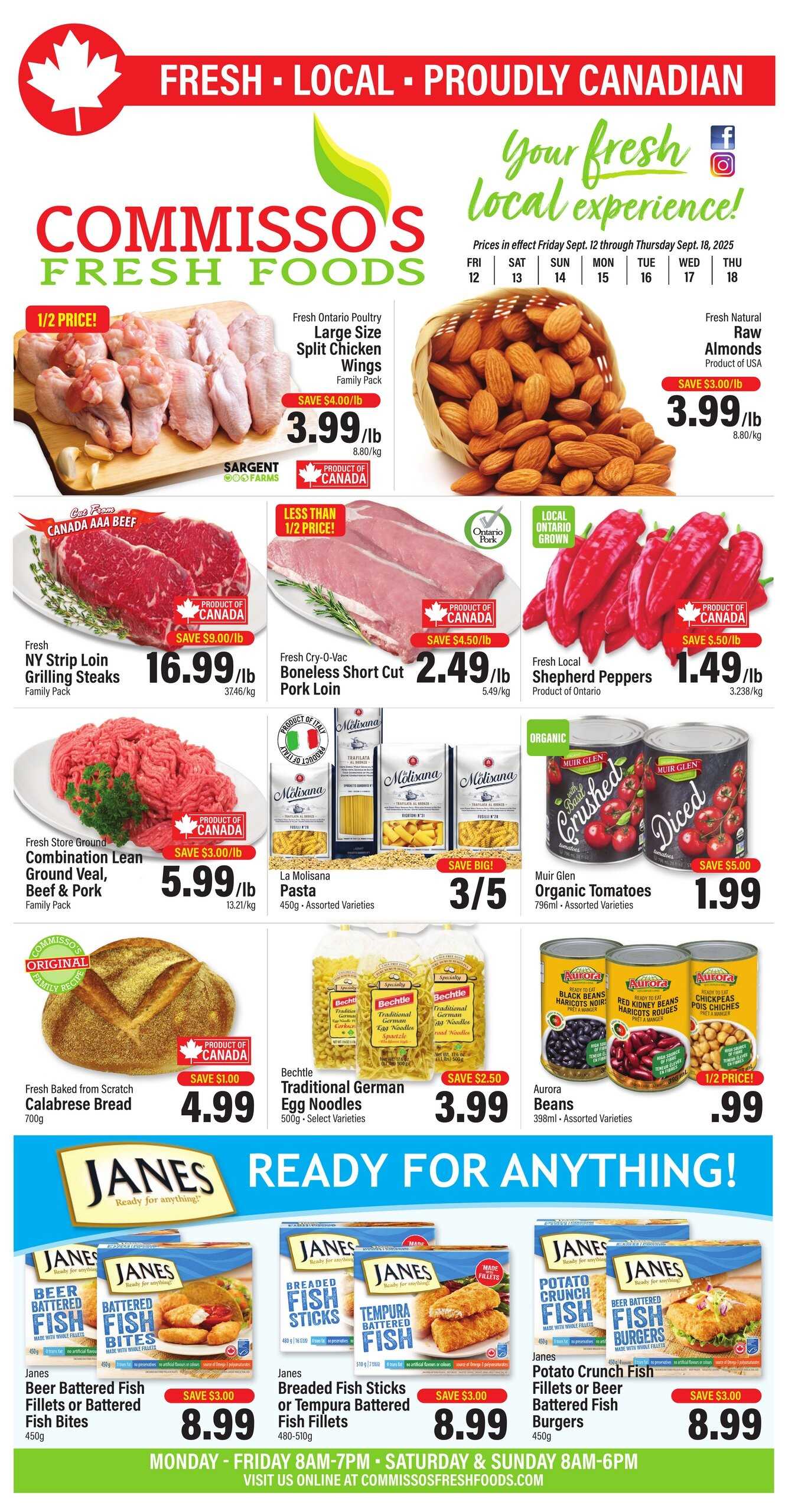 Commisso's Fresh Foods Flyer September 12 to 18