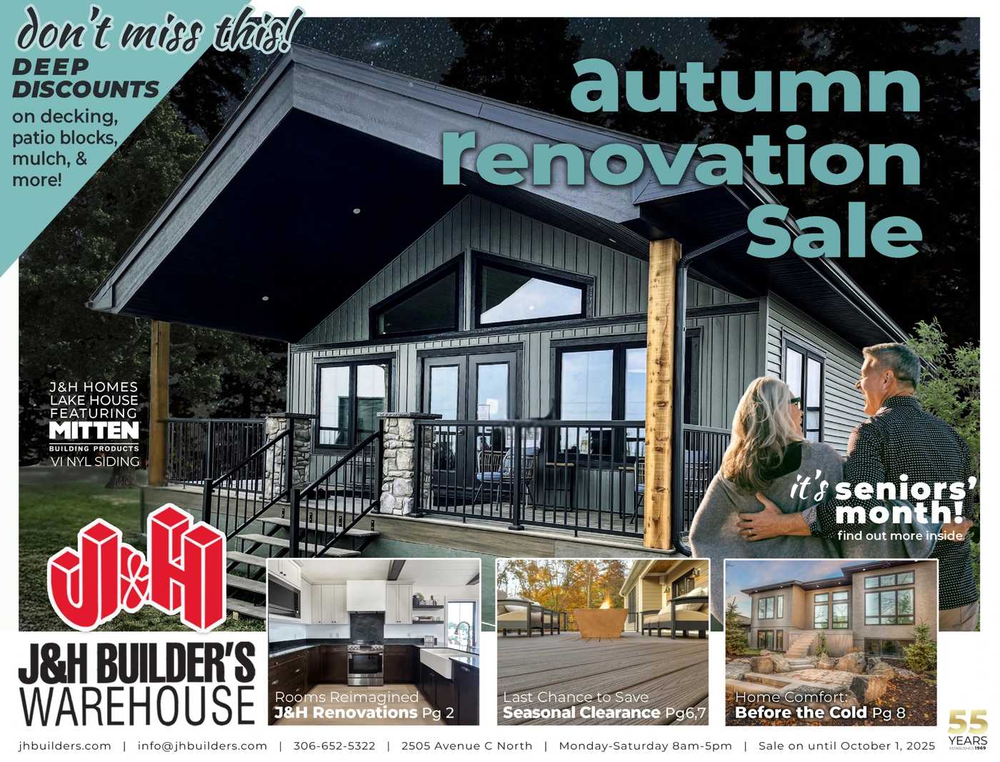 J&H Builder's Warehouse Flyer September 11 to 17