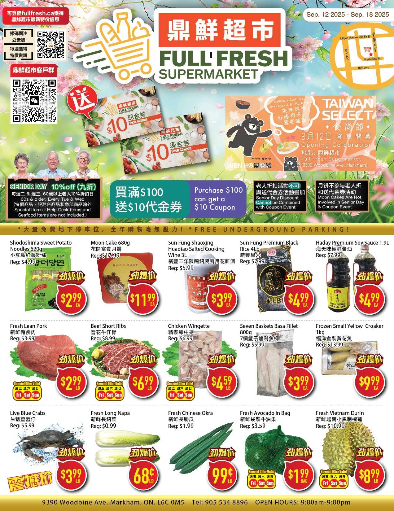 Full Fresh Supermarket Flyer September 12 to 18