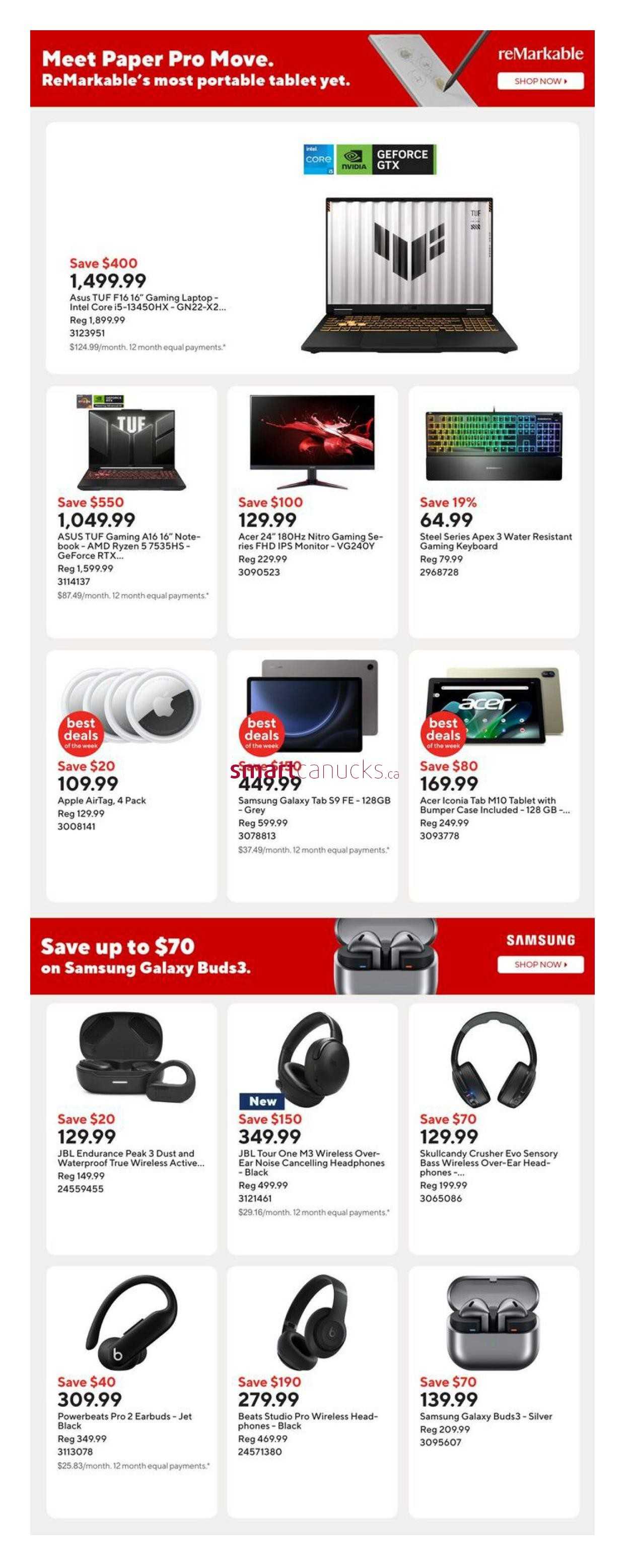 Staples Flyer September 12 to 18