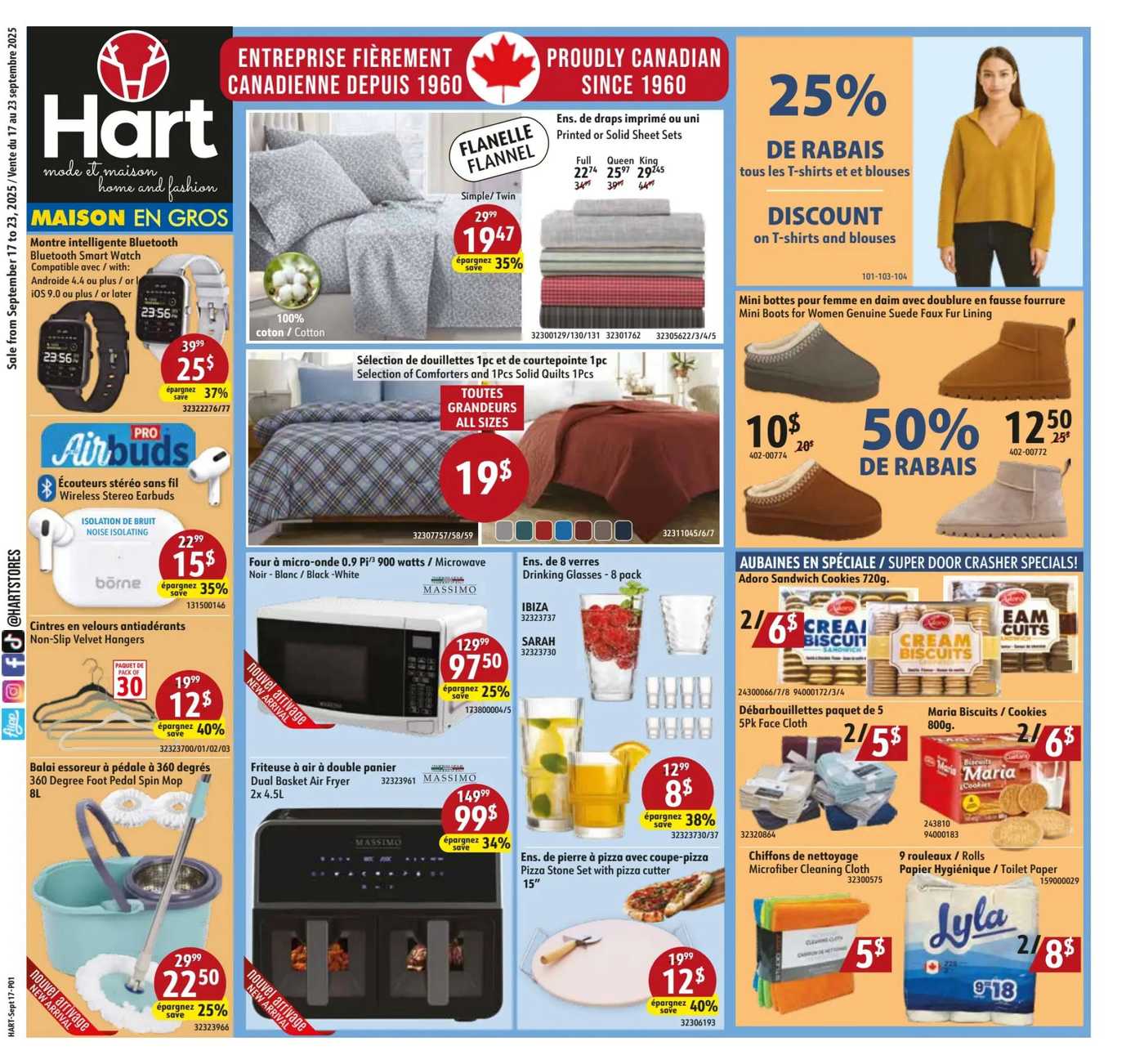Hart Stores Flyer September 17 to 23