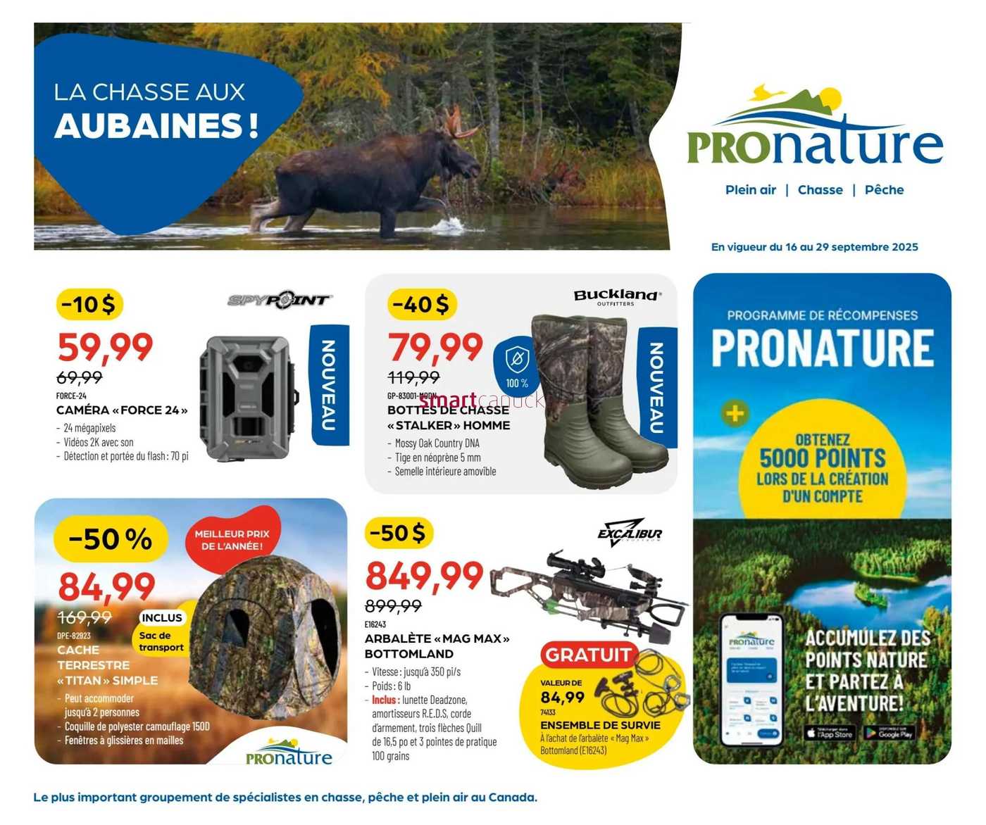 Pronature Flyer September 16 to 29