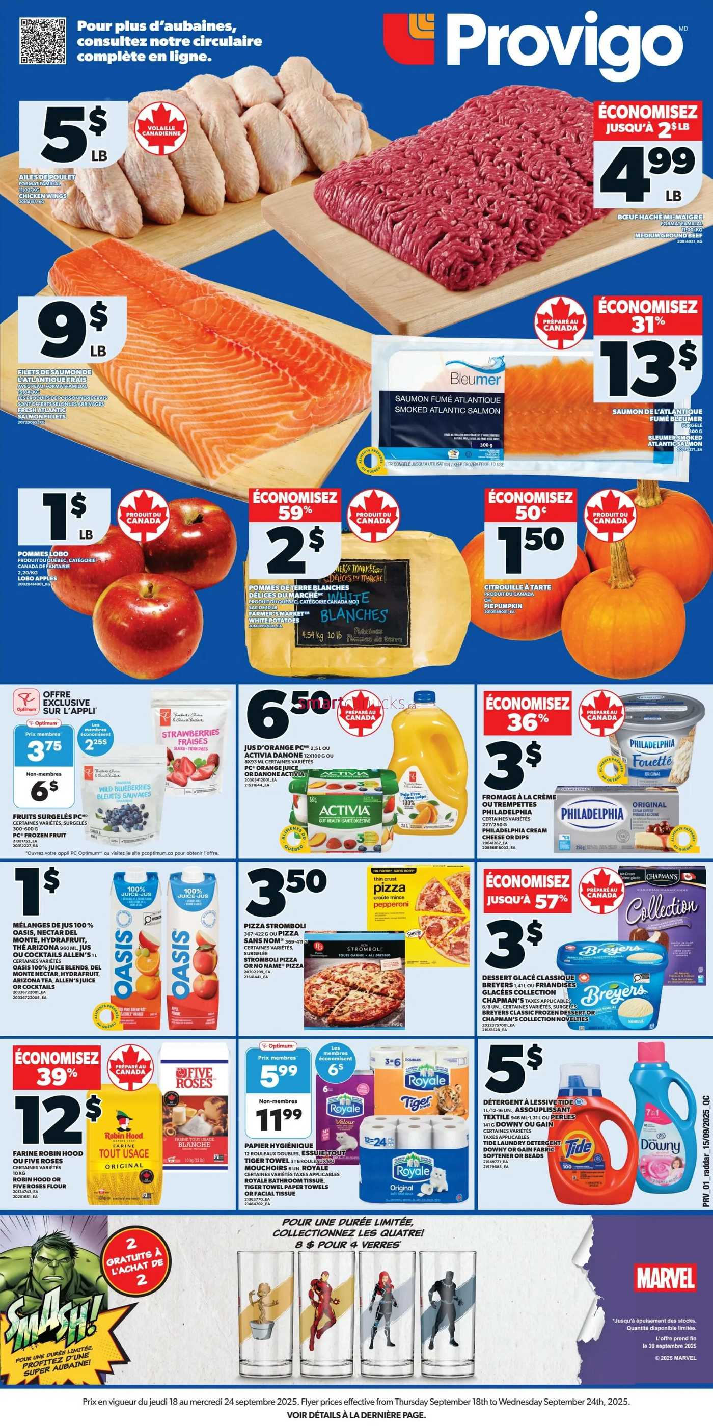Provigo Flyer September 18 to 24