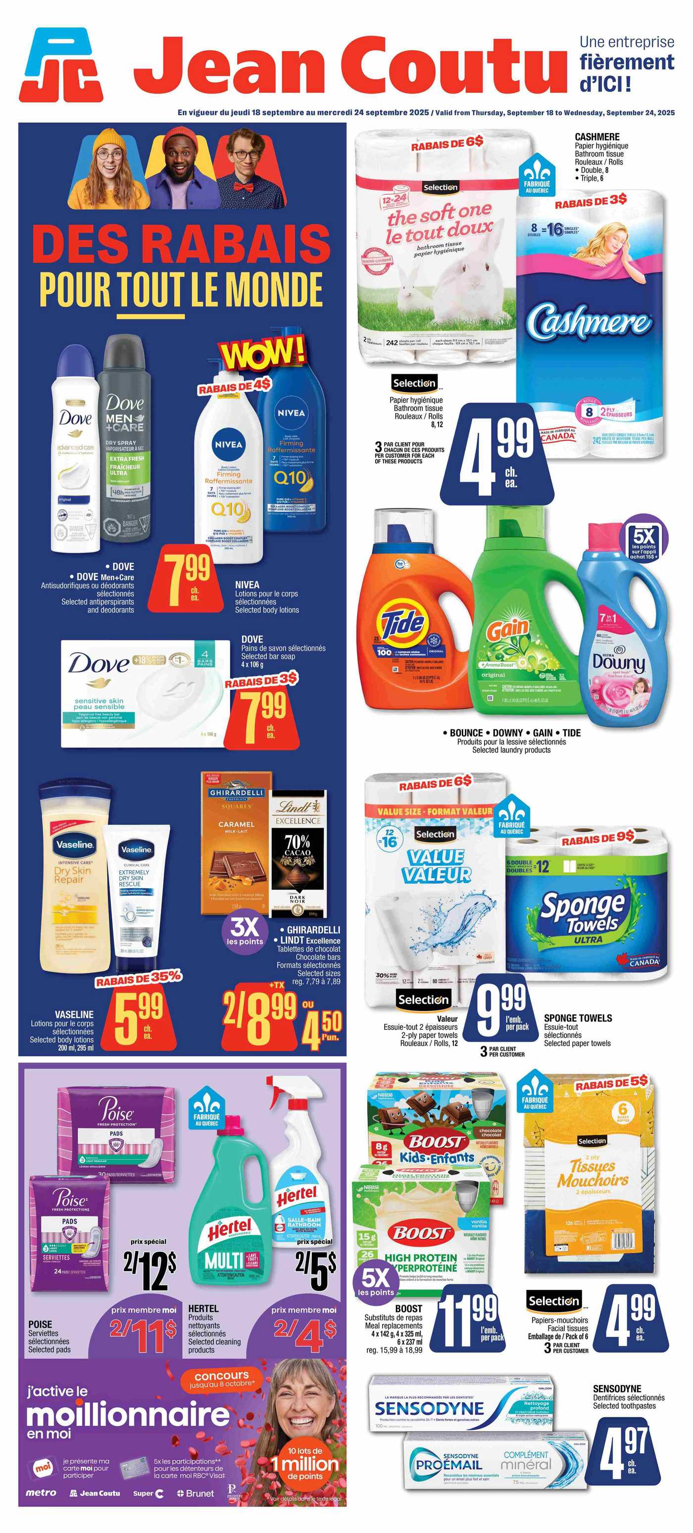 Jean Coutu Flyer September 18 to 24