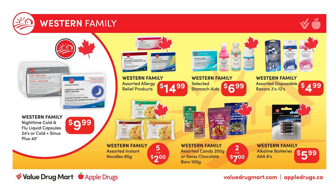 Apple Drugs Flyer September 14 to 27