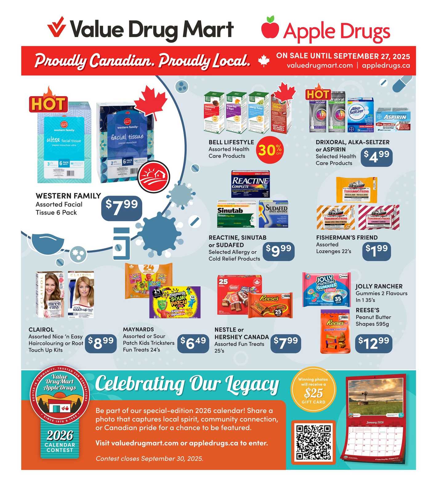 Apple Drugs Flyer September 14 to 27
