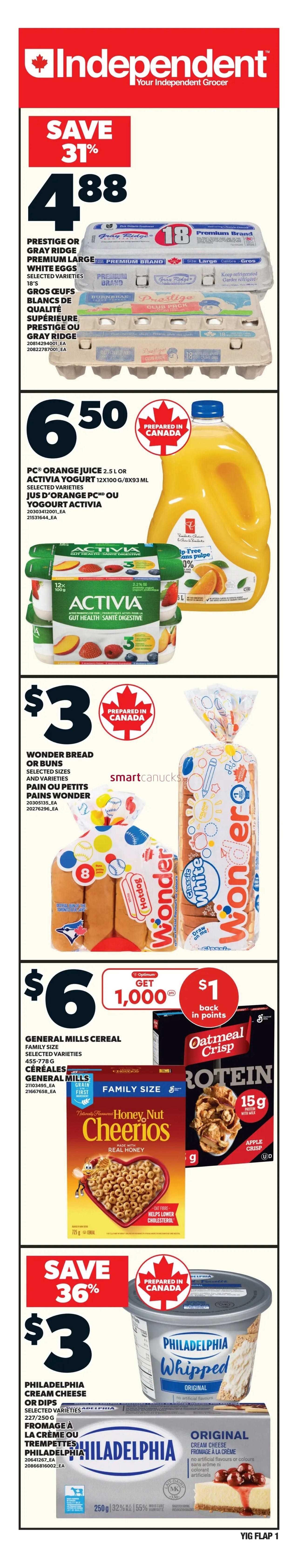 Independent Grocer (ON) Flyer September 18 to 24