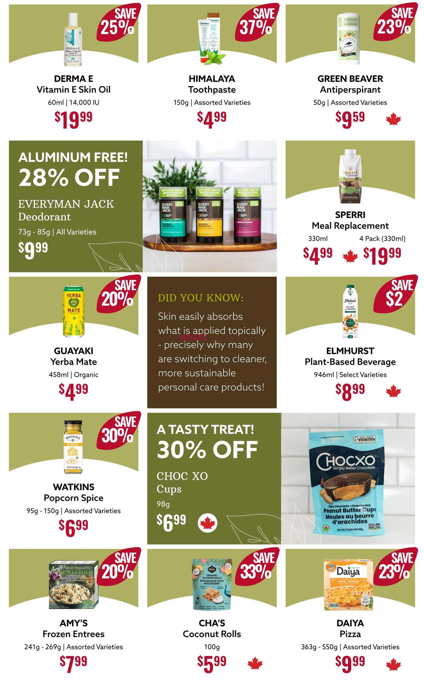 Nutters Everyday Naturals Flyer September 18 to 27