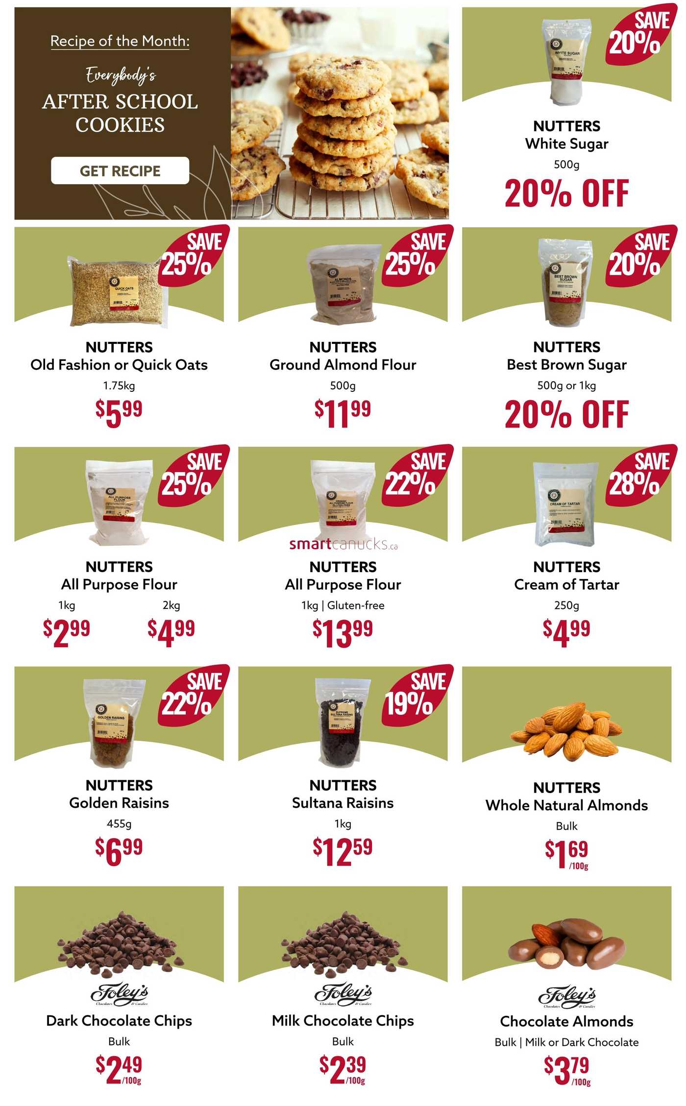 Nutters Everyday Naturals Flyer September 18 to 27