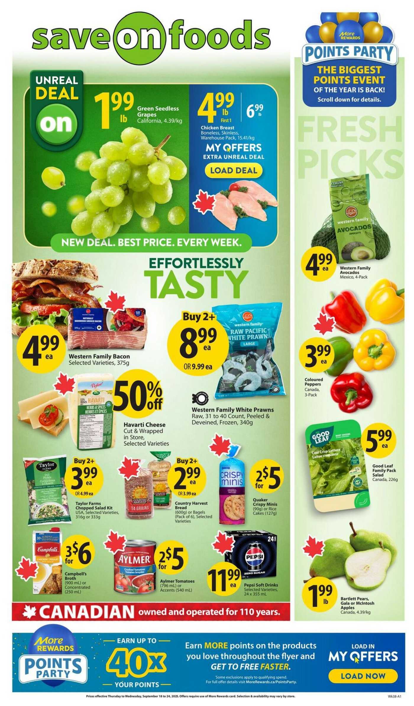 Save On Foods (BC) Flyer September 18 to 24