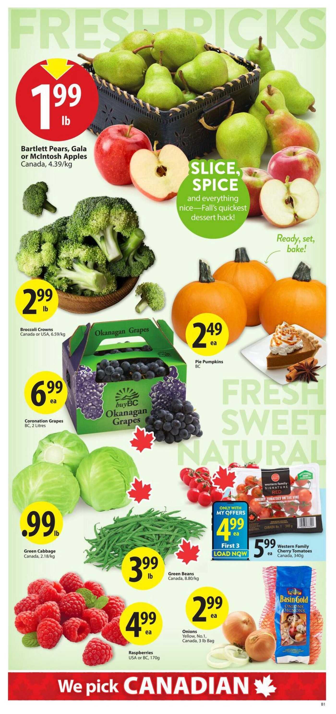 Save On Foods (AB) Flyer September 18 to 24
