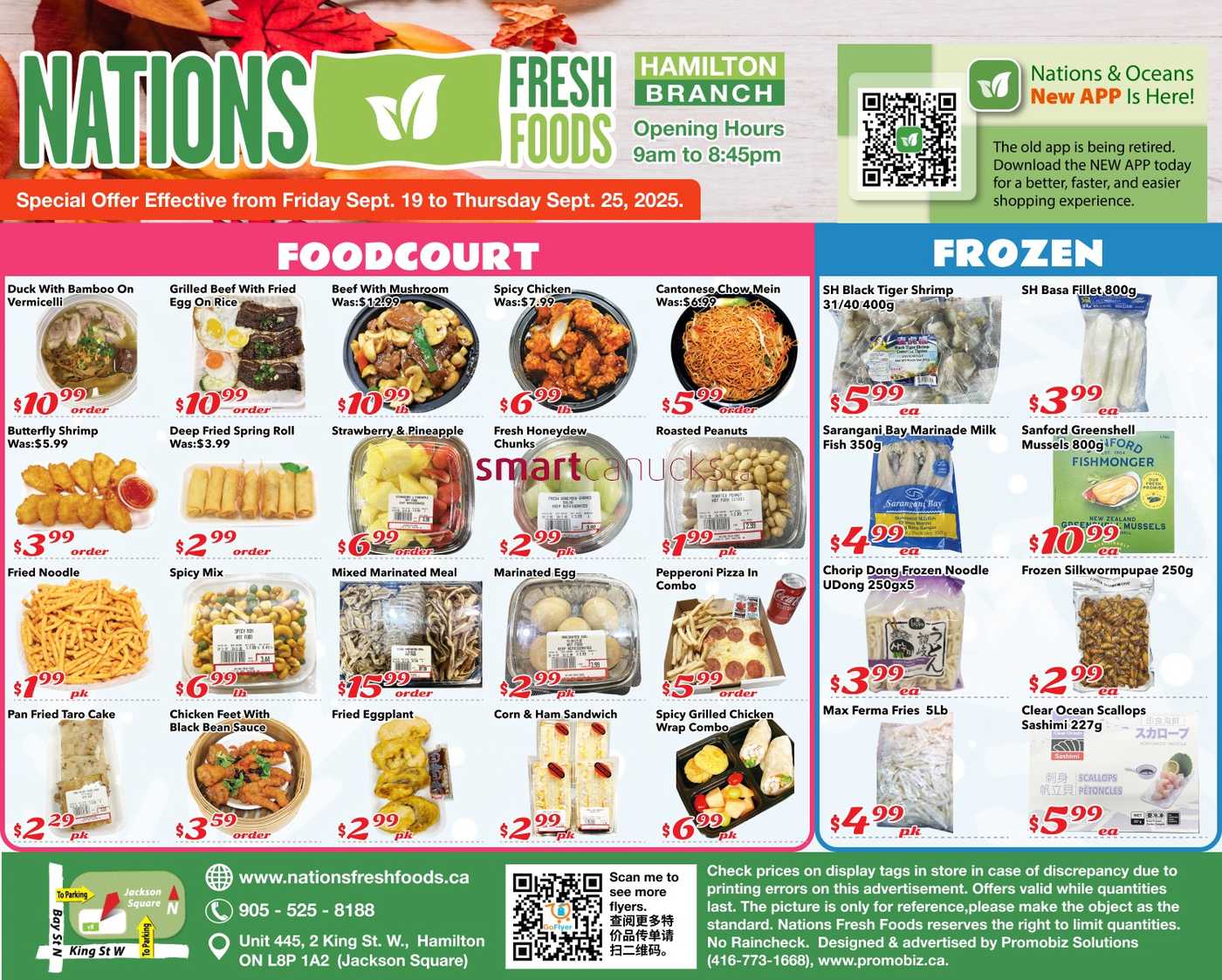 Nations Fresh Foods (Hamilton) Flyer September 19 to 25