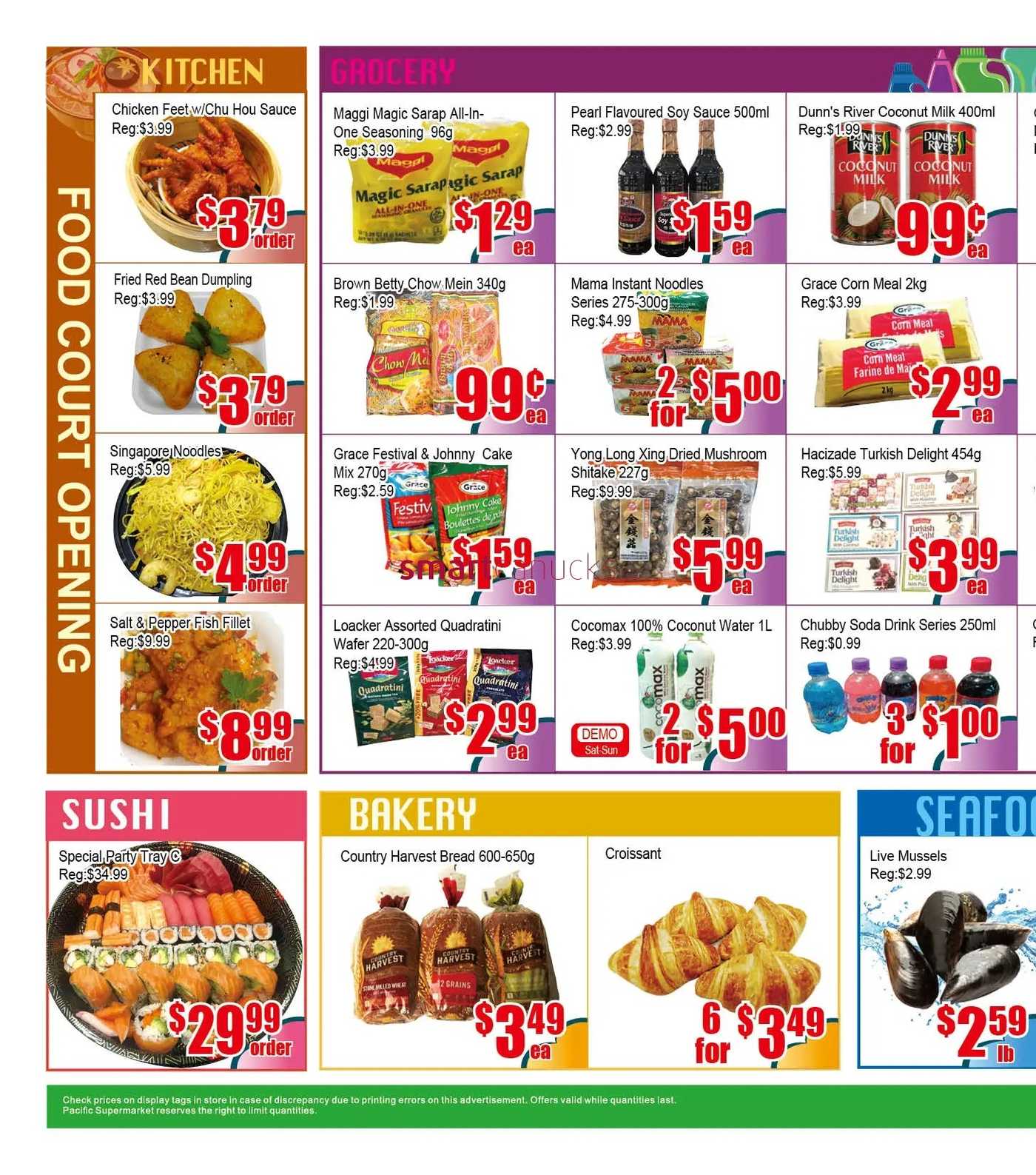 Pacific Fresh Food Market (Pickering) Flyer September 19 to 25