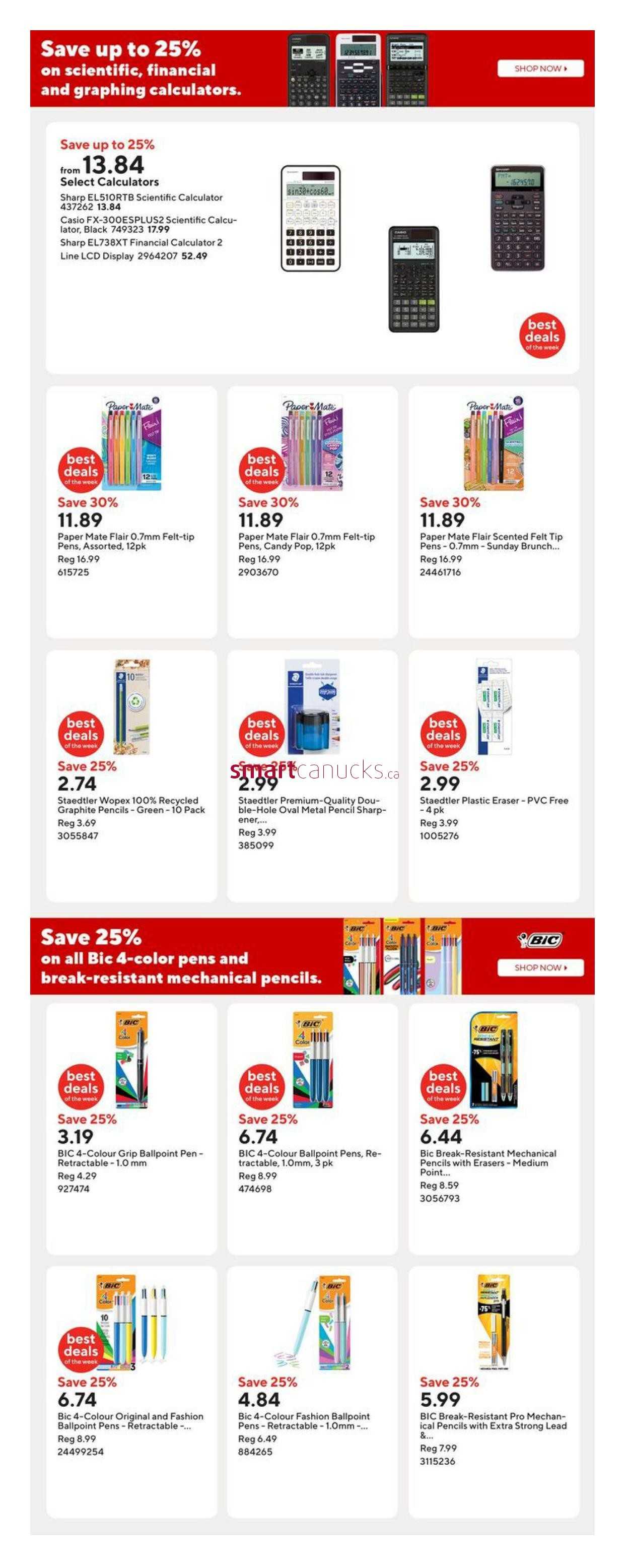 Staples Flyer September 19 to 25