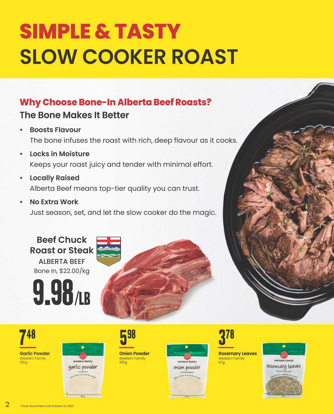 Freson Bros. Family Essentials Flyer September 26 to October 30