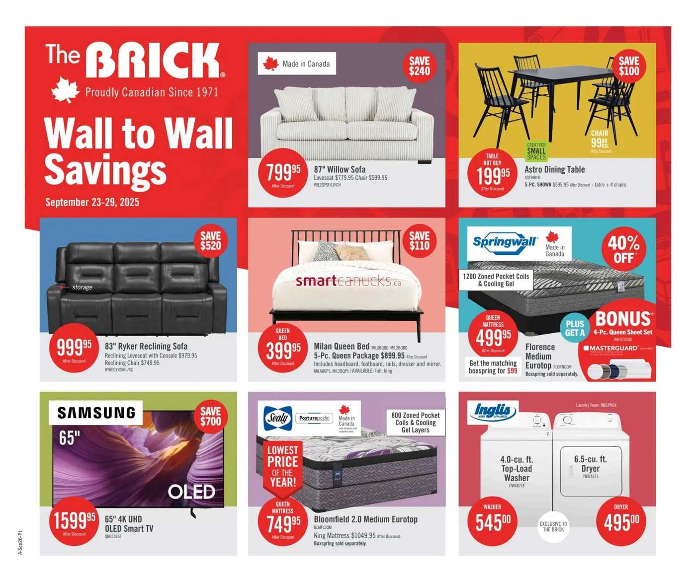 The Brick Flyer September 23 to 29
