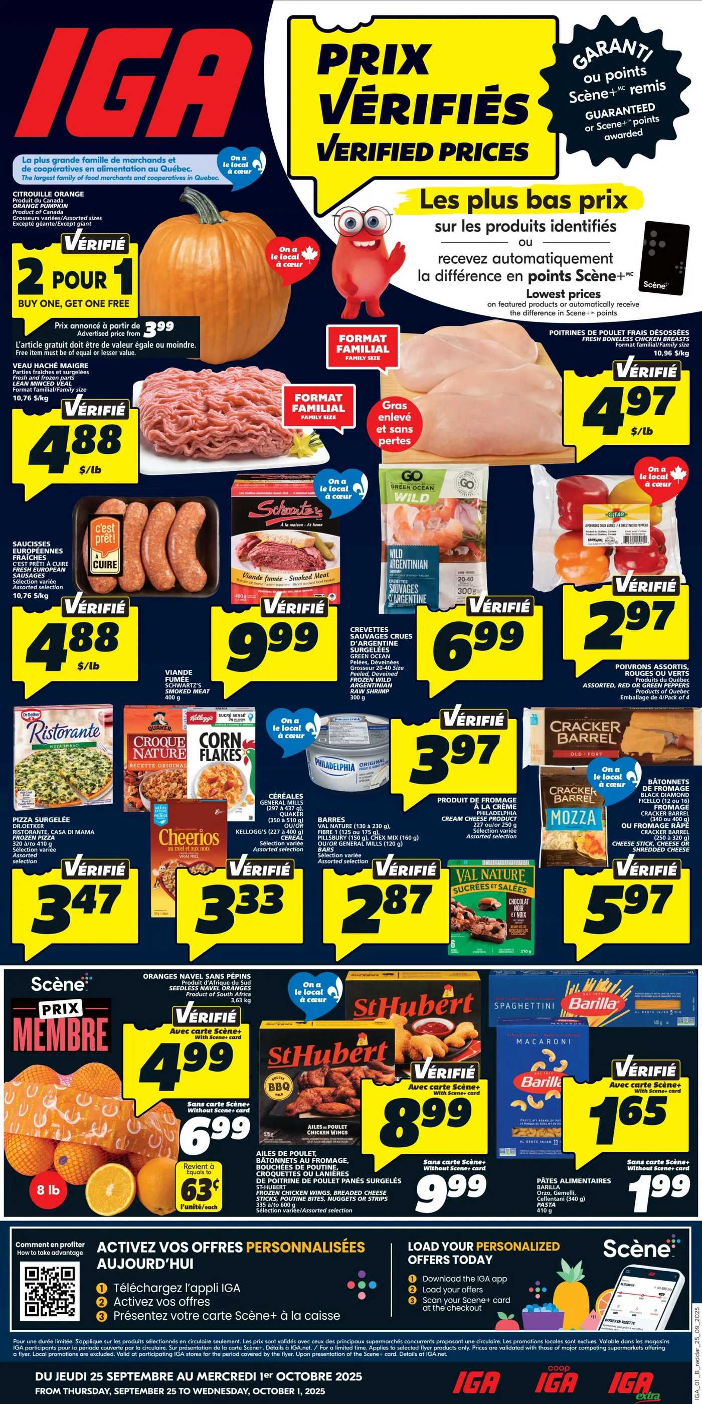 IGA (QC) Flyer September 25 to October 1