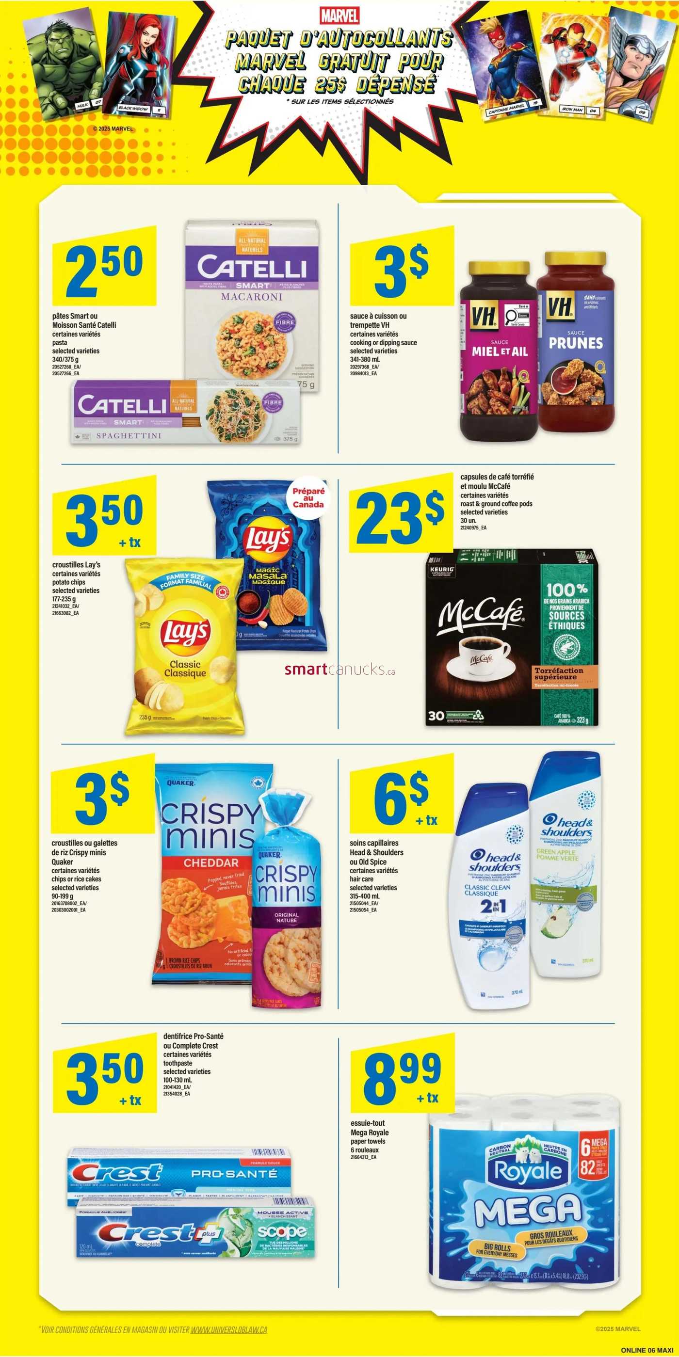 Maxi Flyer September 25 to October 1