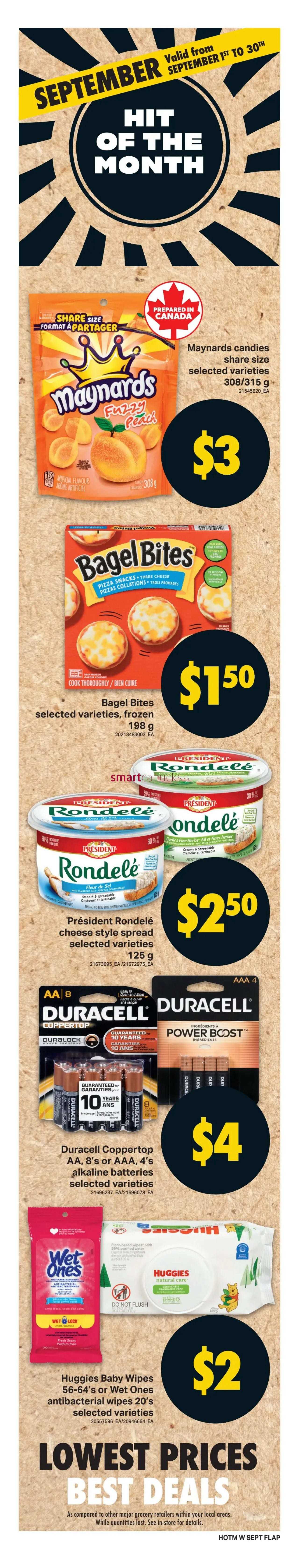 Shop Easy & SuperValu Flyer September 25 to October 1