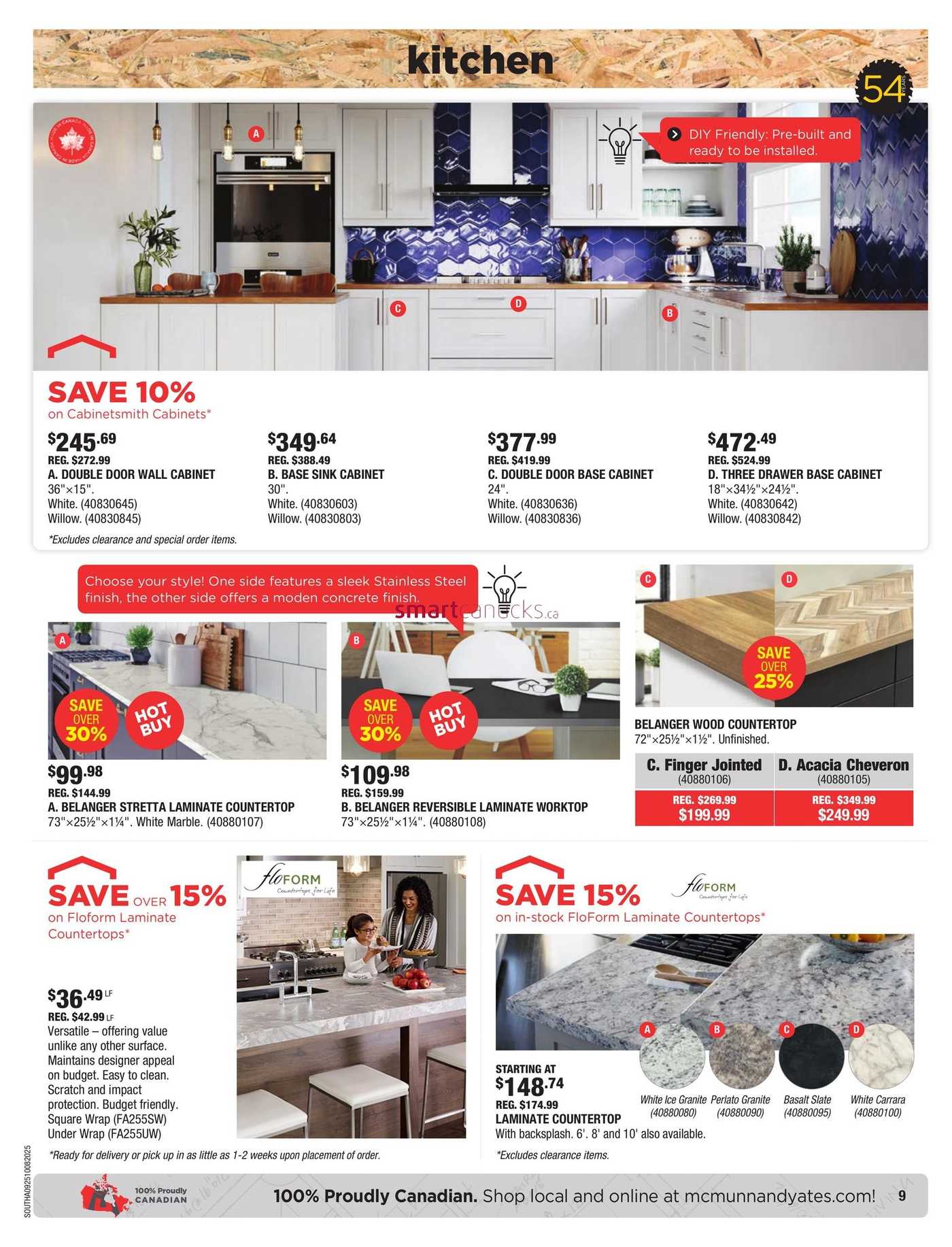 McMunn & Yates Building Supplies Flyer September 25 to October 8