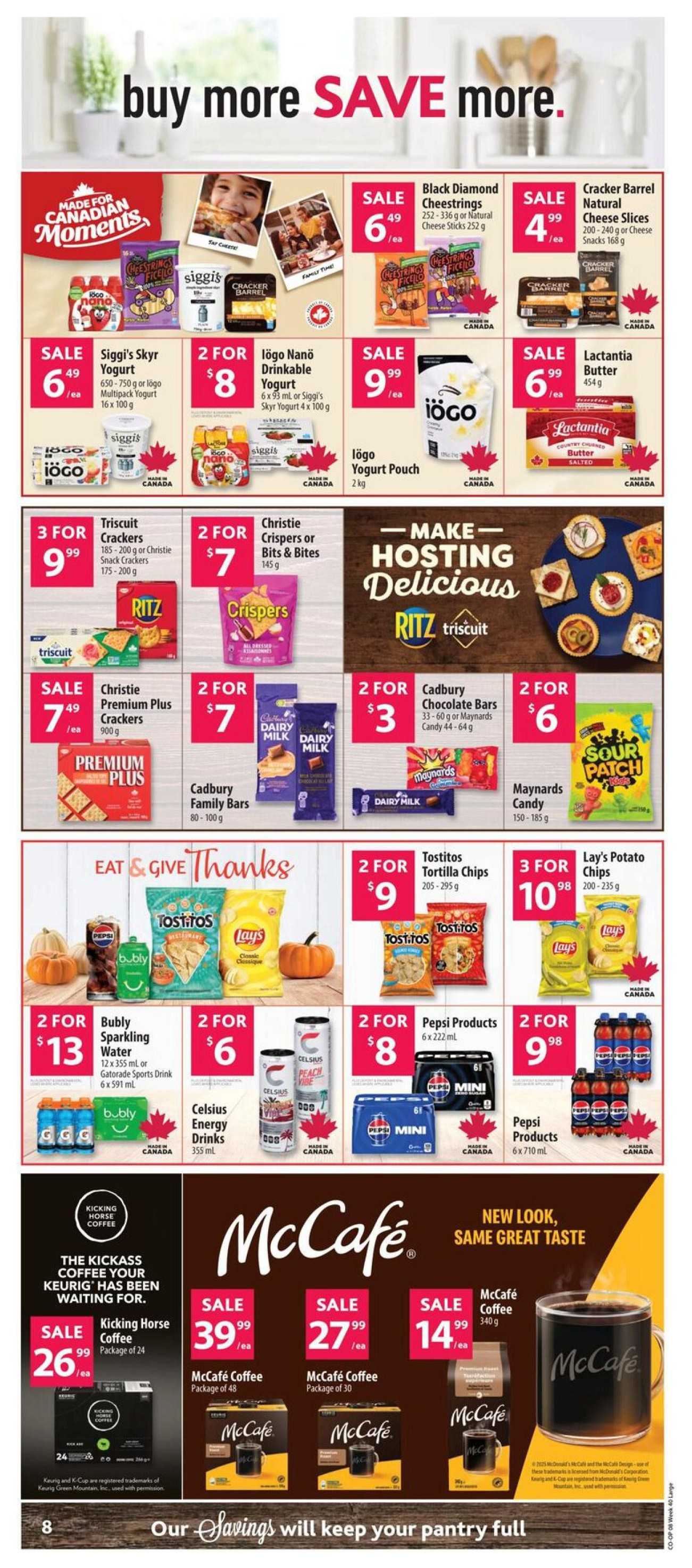 Co-op (West) Food Store Flyer September 25 to October 1