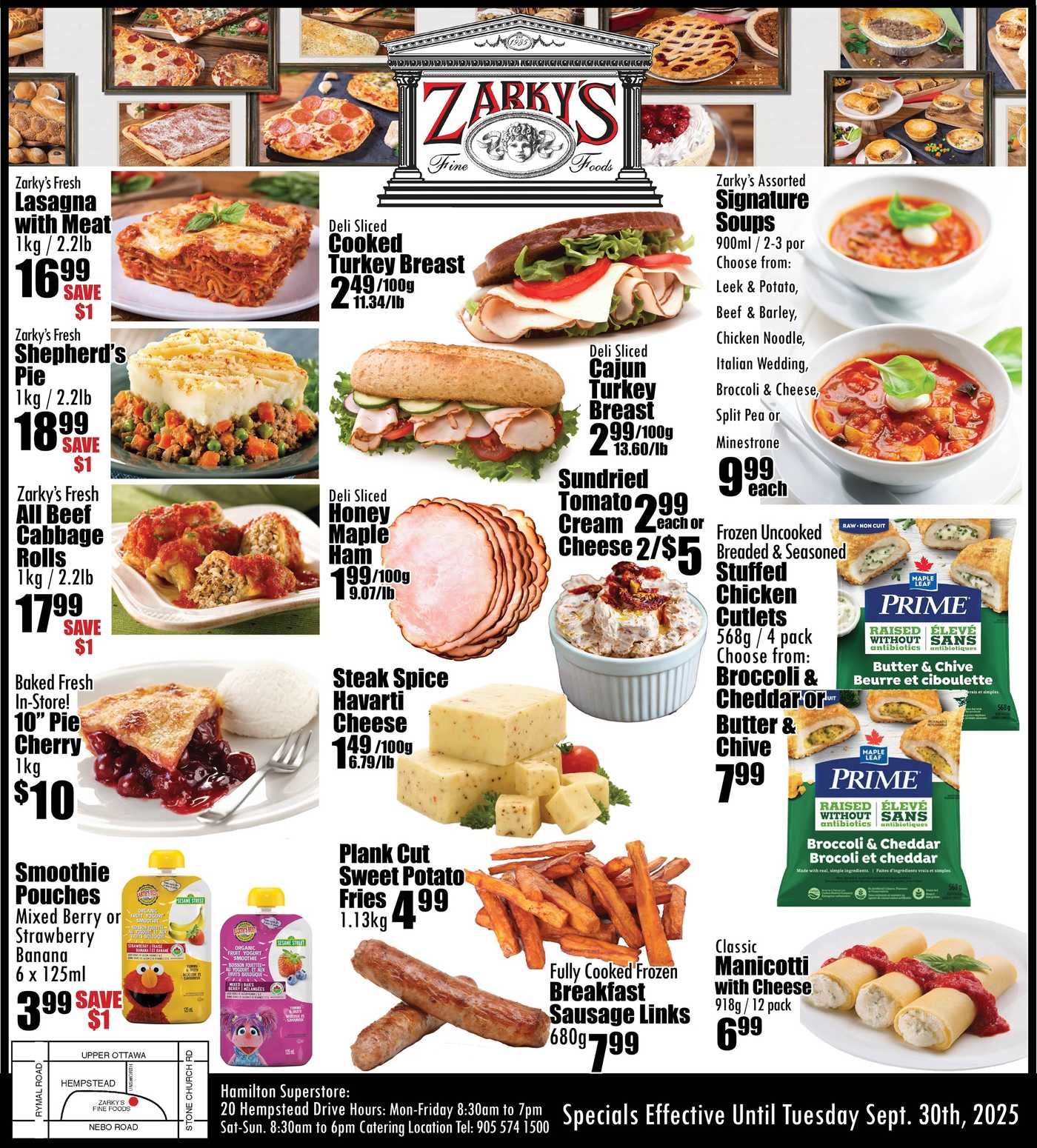 Zarky's Flyer September 24 to 30