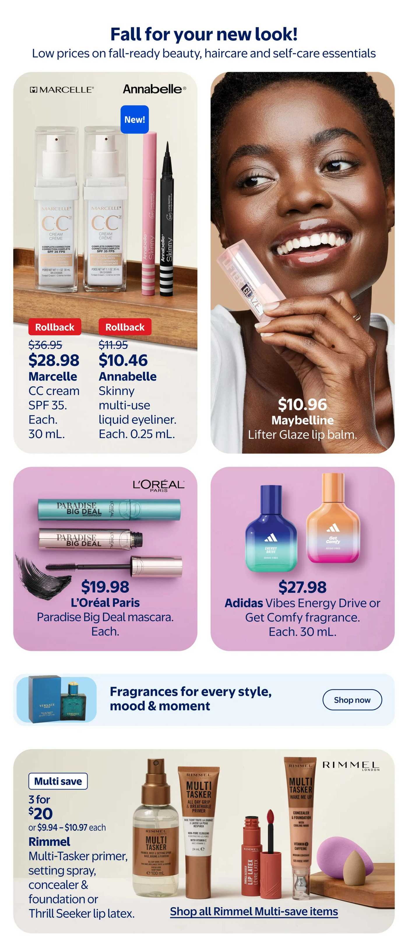 Walmart Fall Fashion For All Flyer September 25 to October 22