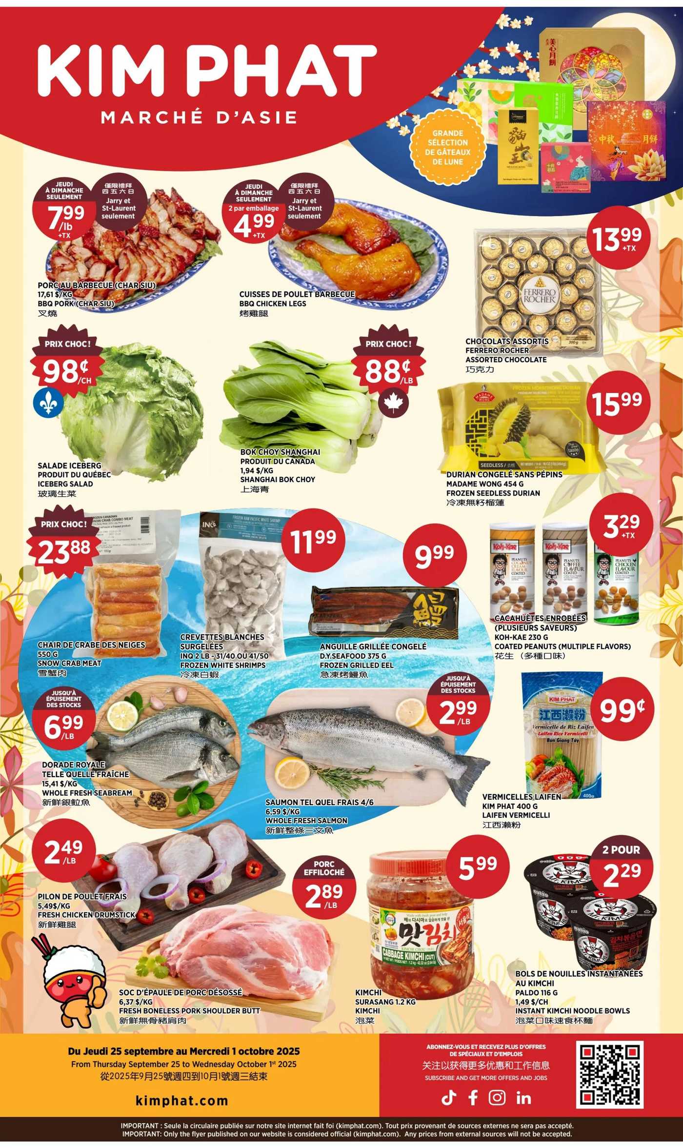 Kim Phat Flyer September 25 to October 1