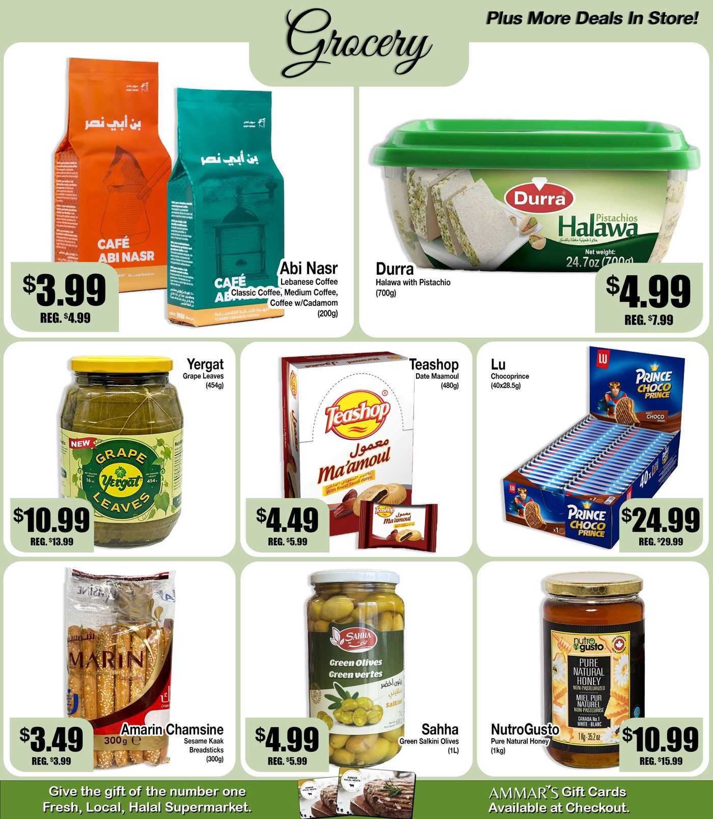 Ammar's Halal Meats Flyer September 25 to October 1