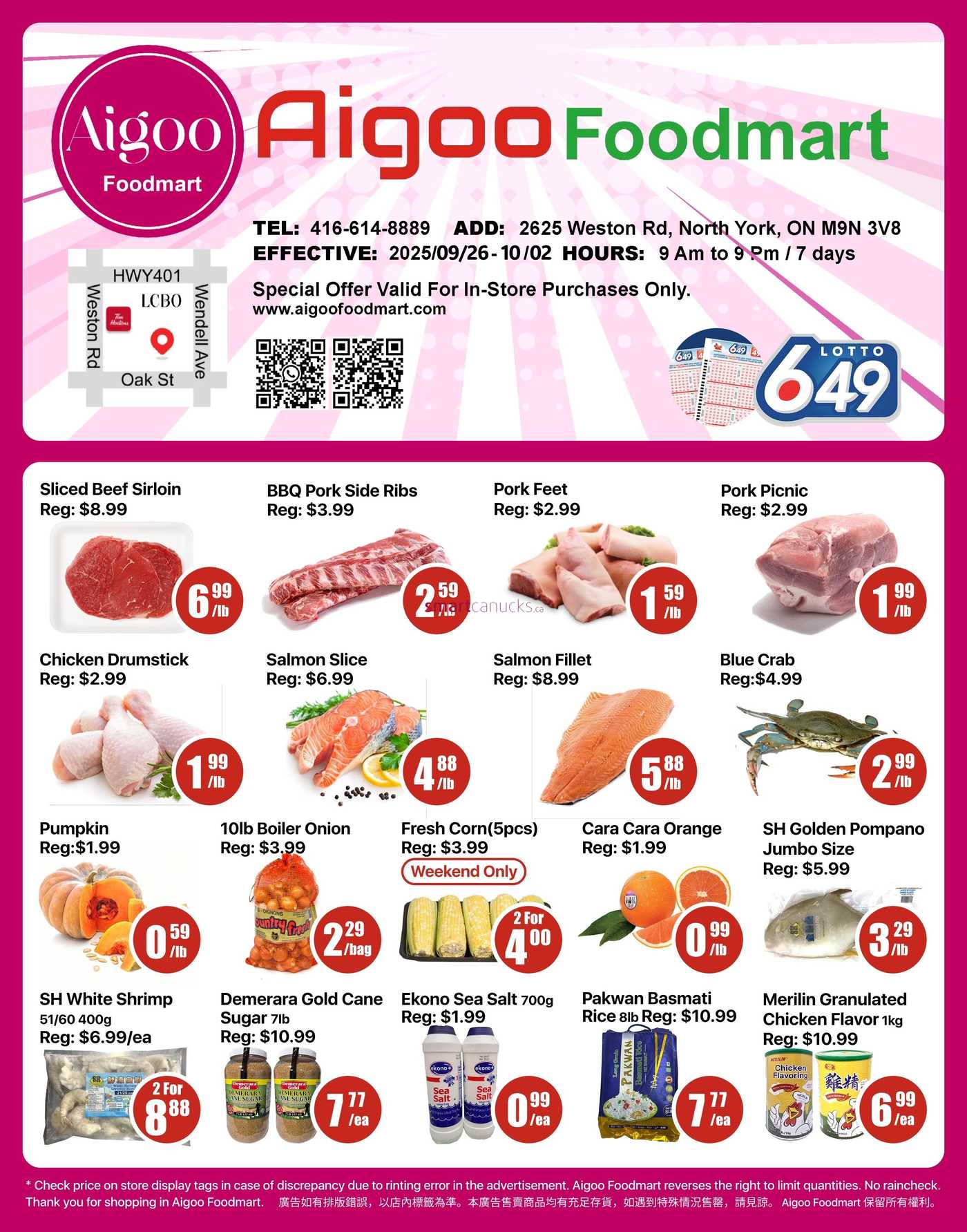 Aigoo Foodmart Canada Flyers
