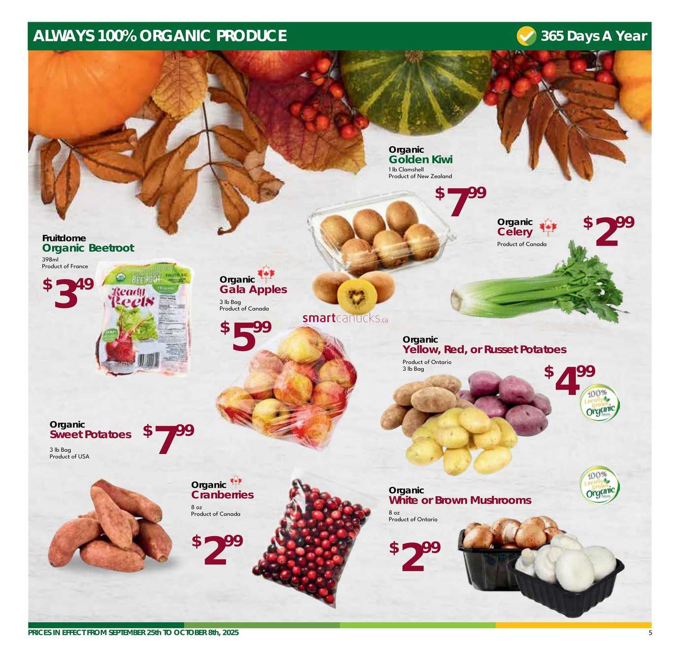 Nature's Emporium Bi-Weekly Flyer September 25 to October 8