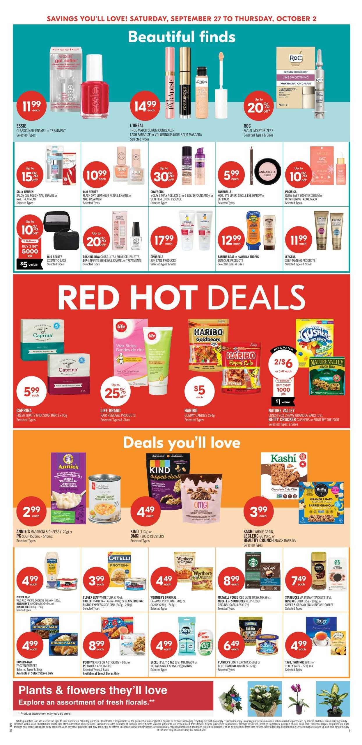 Shoppers Drug Mart (Atlantic) Flyer September 27 to October 2