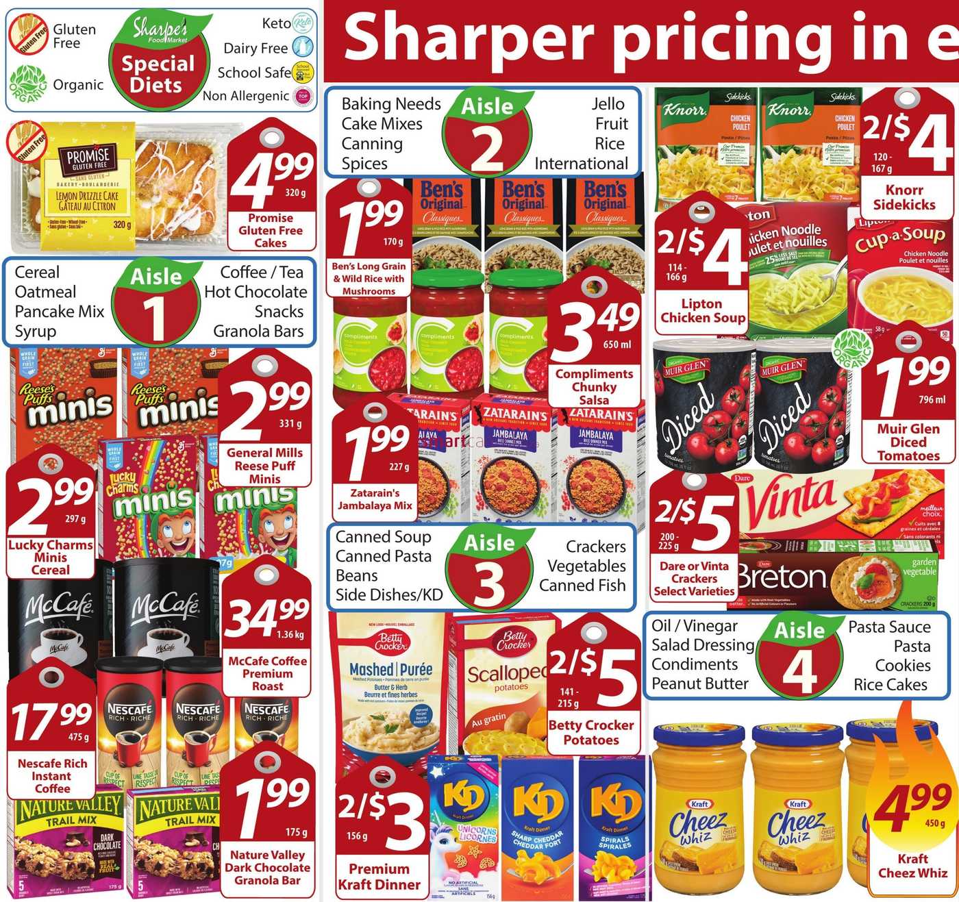 Sharpe's Food Market Flyer September 25 to October 1