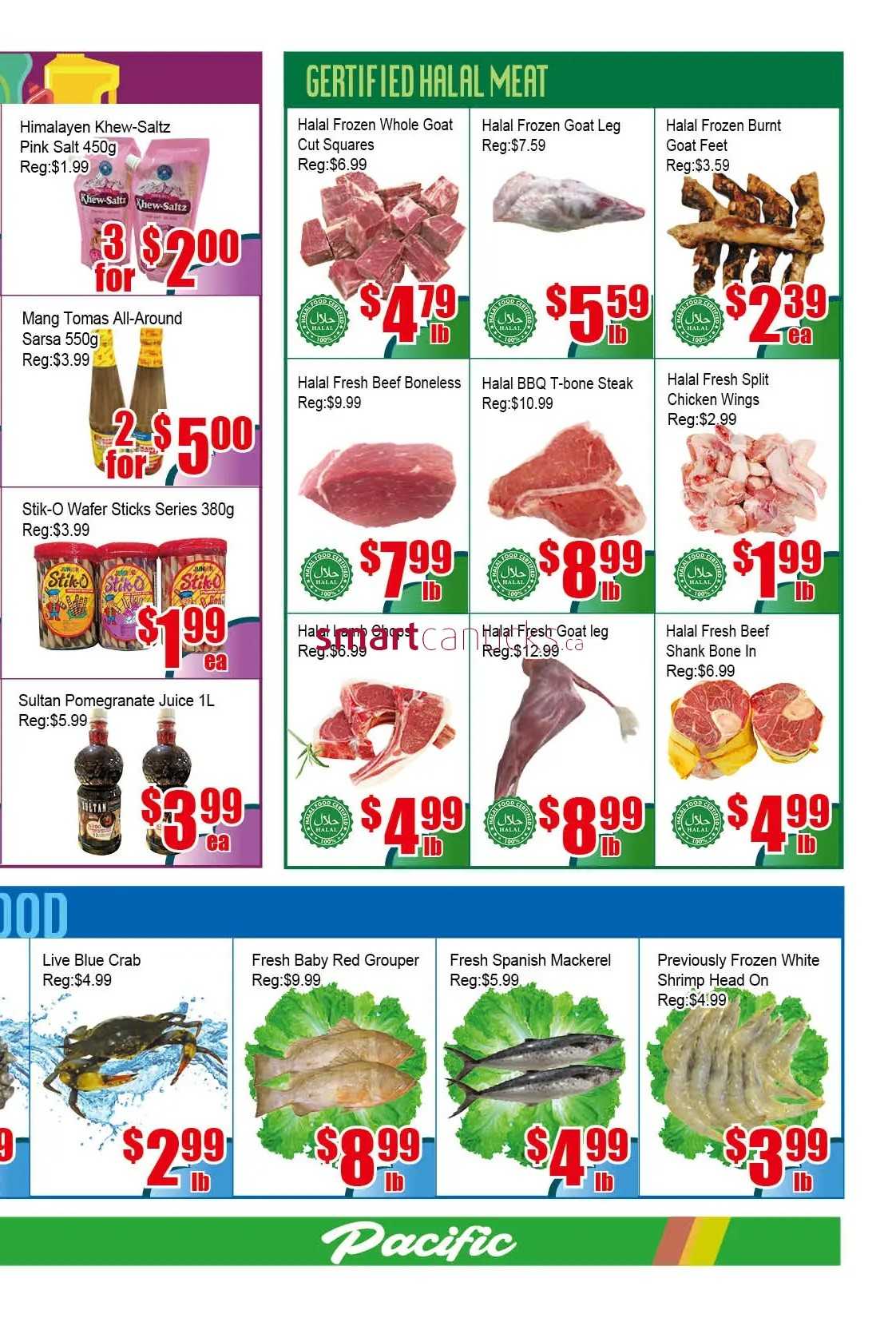 Pacific Fresh Food Market (Pickering) Flyer September 26 to October 2