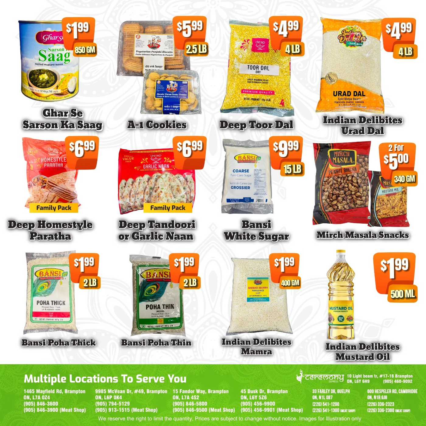 Indian Frootland Flyer September 29 to October 21