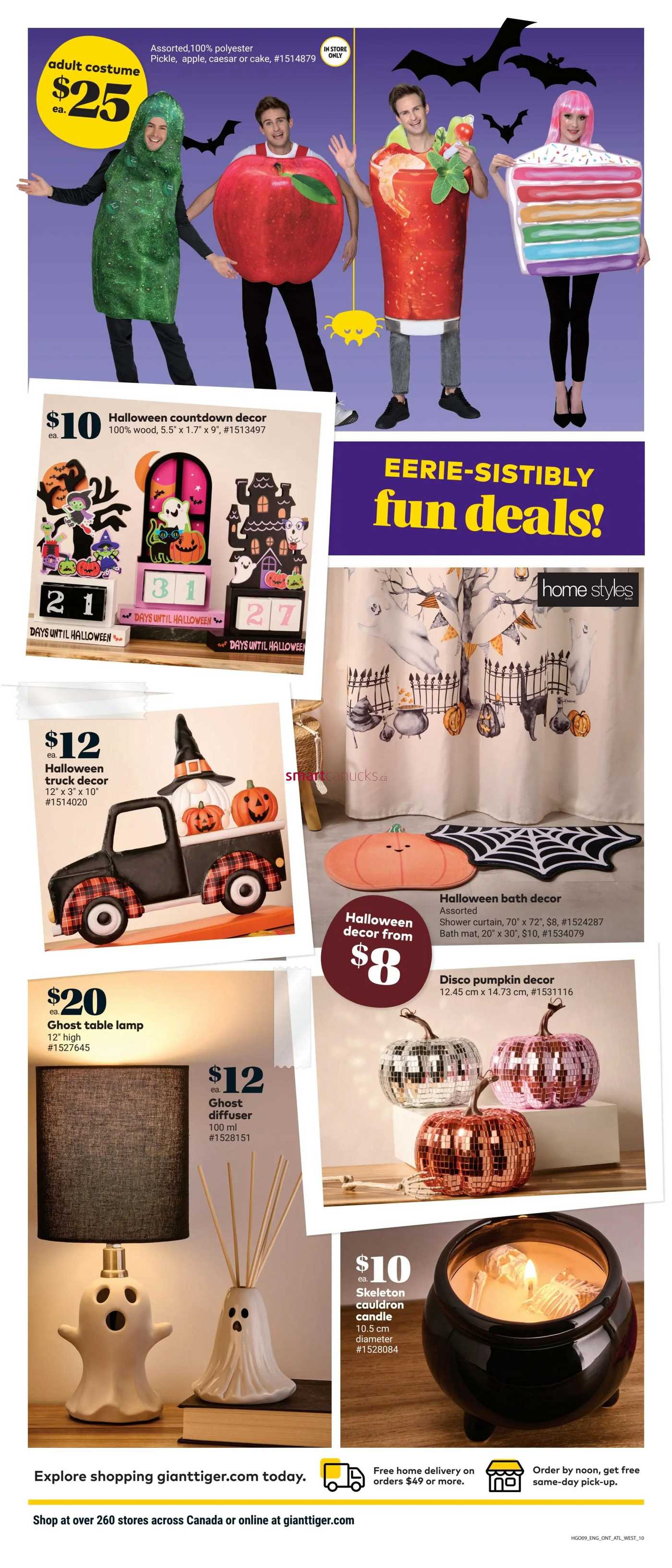 Giant Tiger (Atlantic) Flyer October 1 to 7