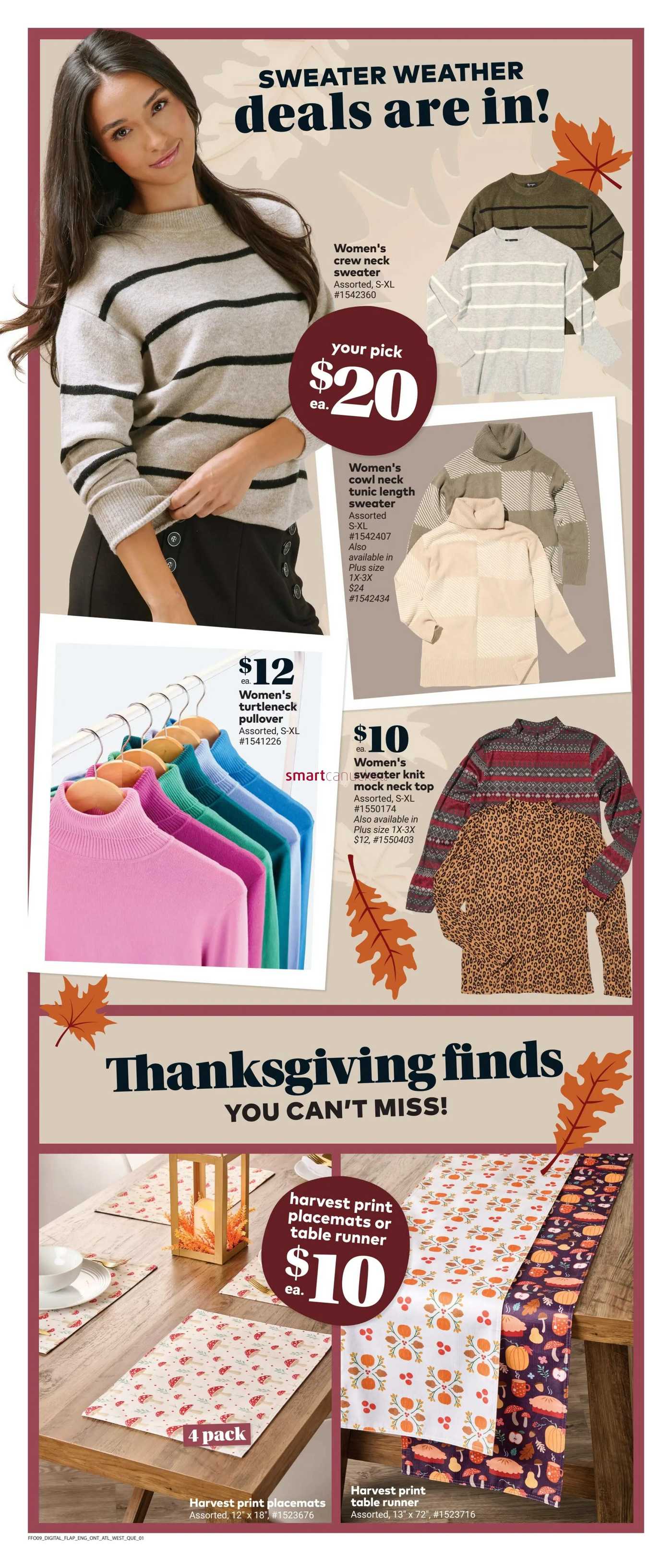 Giant Tiger (Atlantic) Flyer October 1 to 7