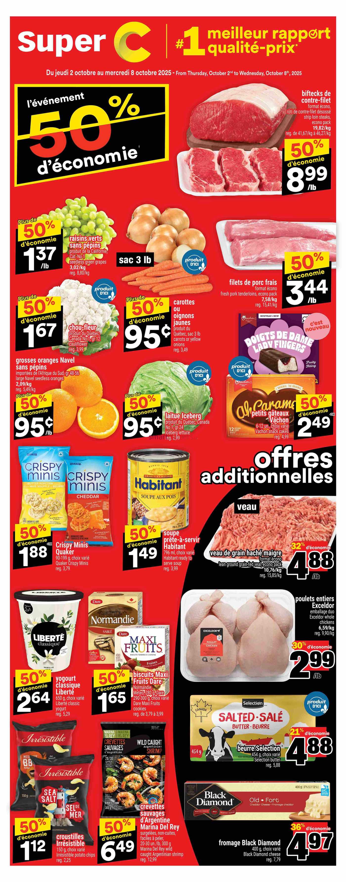 Super C Flyer October 2 to 8