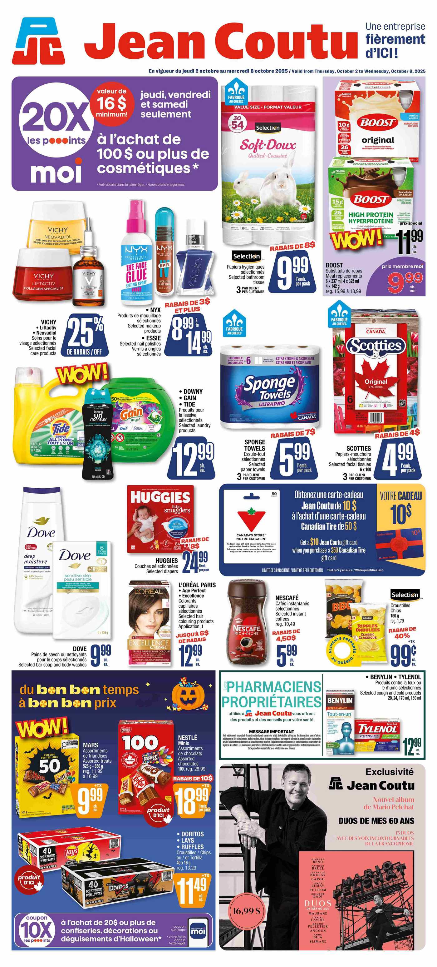 Jean Coutu Flyer October 2 to 8