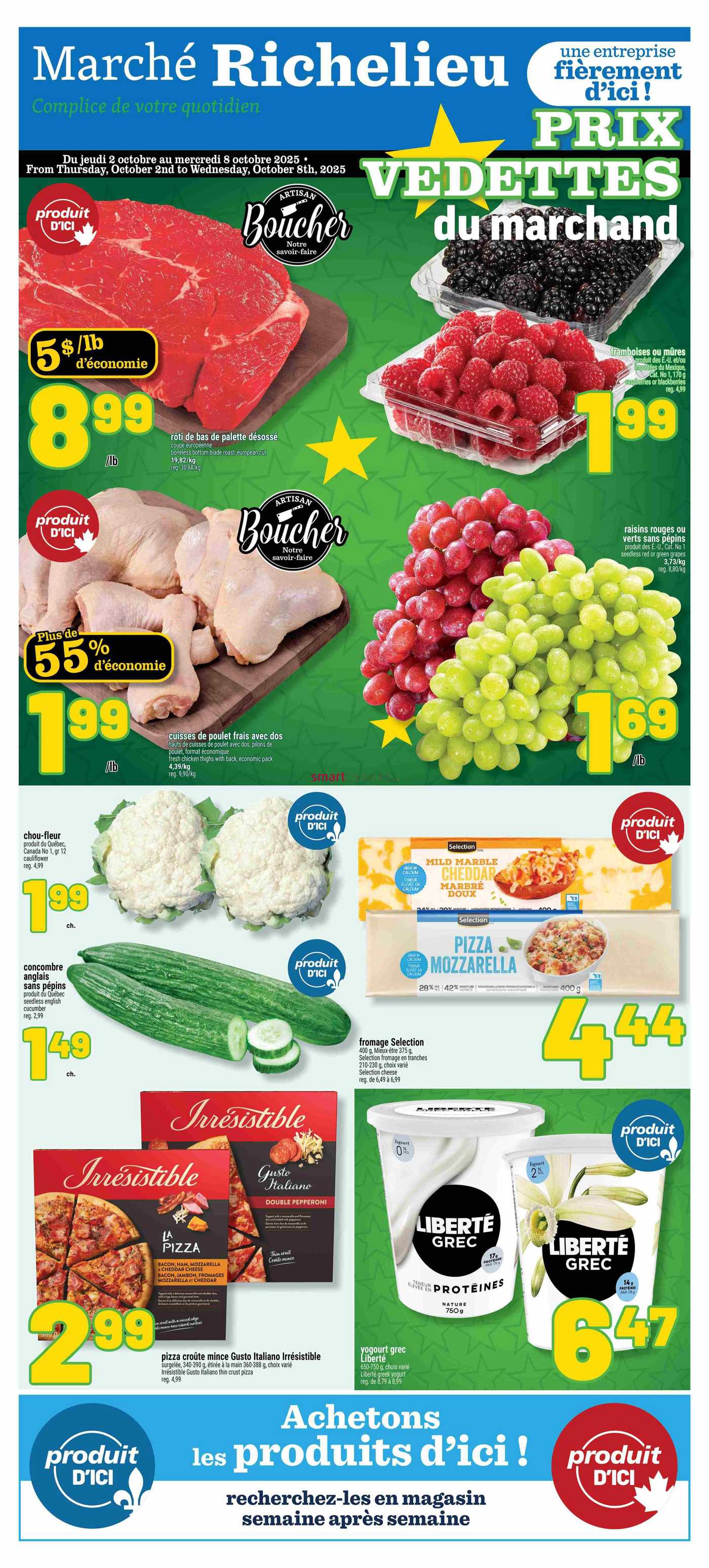 Marche Richelieu Flyer October 2 to 8