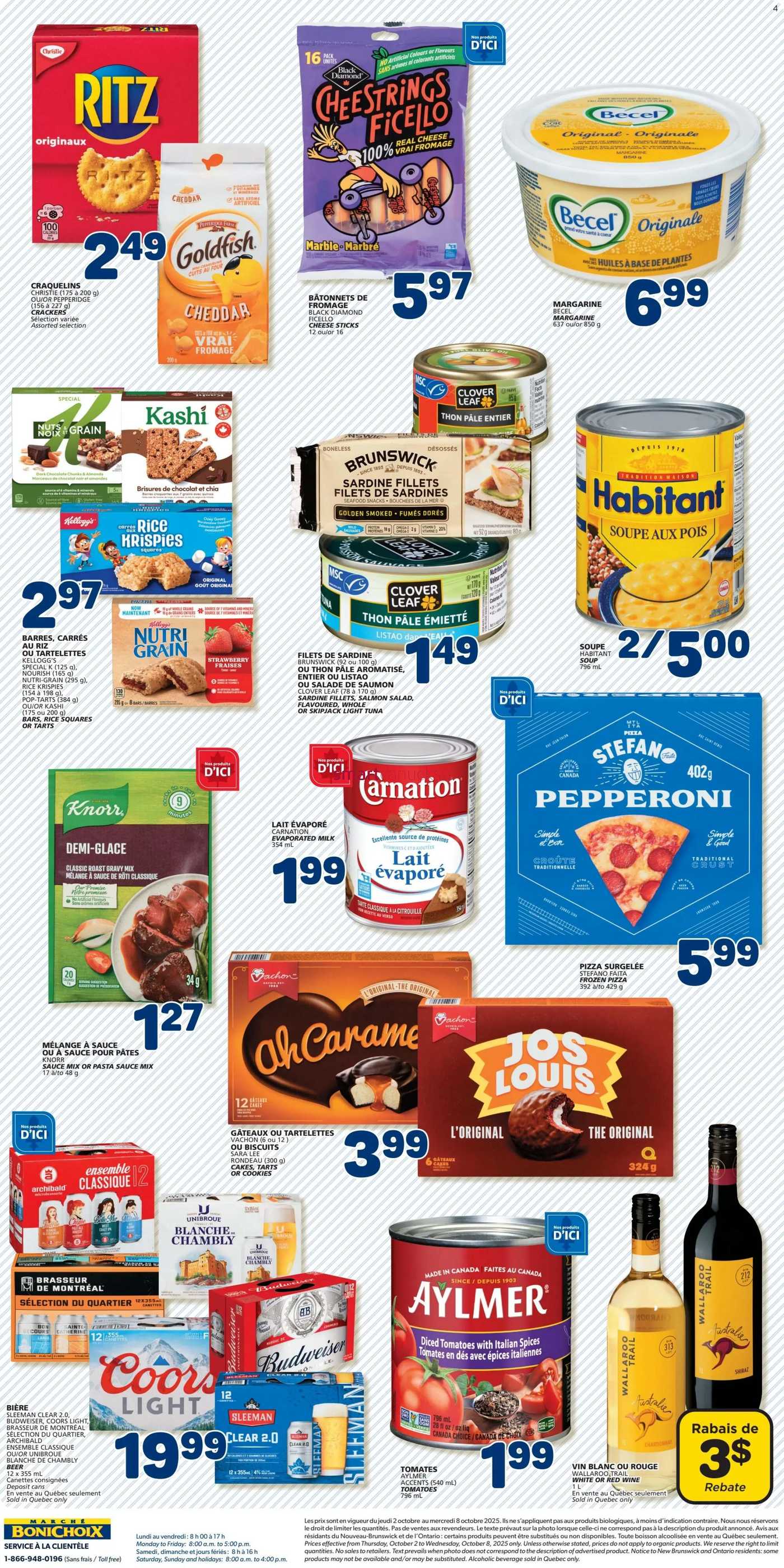 Marche Bonichoix Flyer October 2 to 8