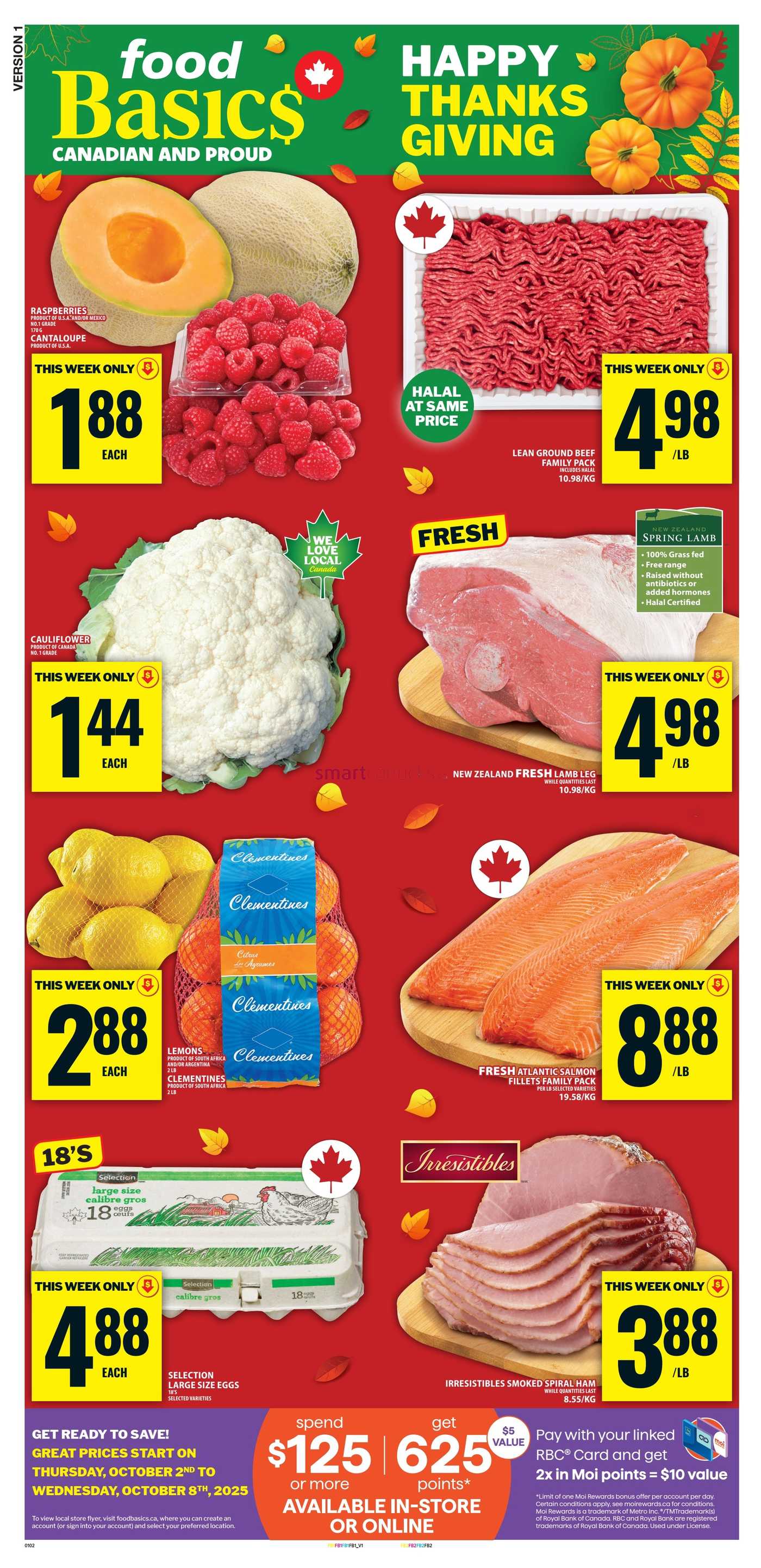 Food Basics Flyer October 2 to 8